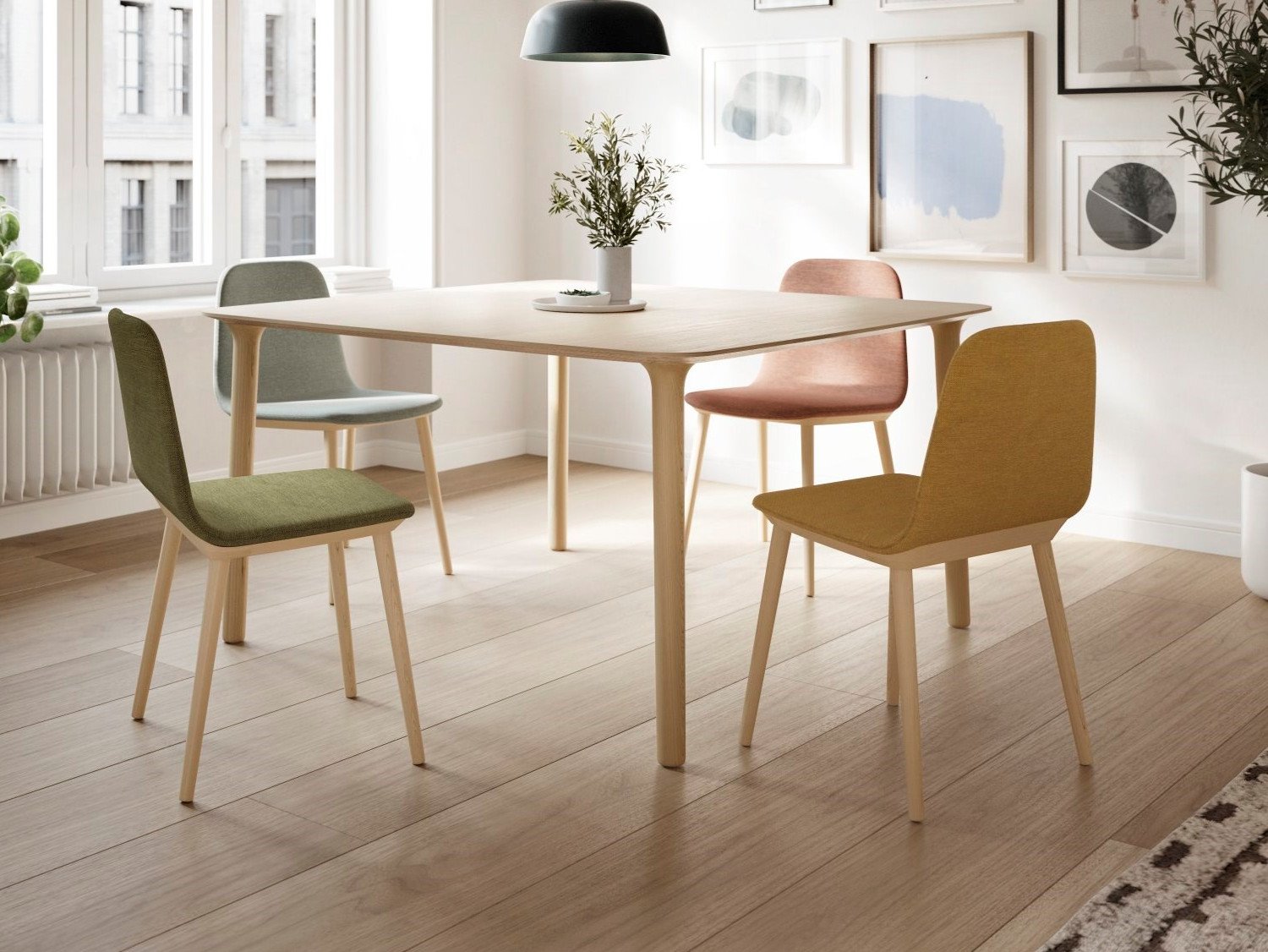 BISELL | Fabric chair Bisell Collection By TREKU design Estudi Manel Molina