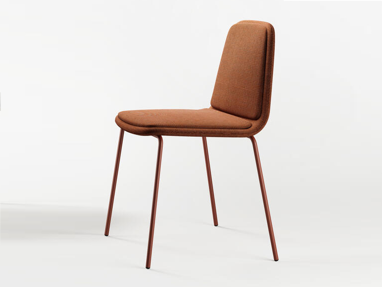 BISELL METAL | Upholstered chair Upholstered fabric chair By TREKU ...