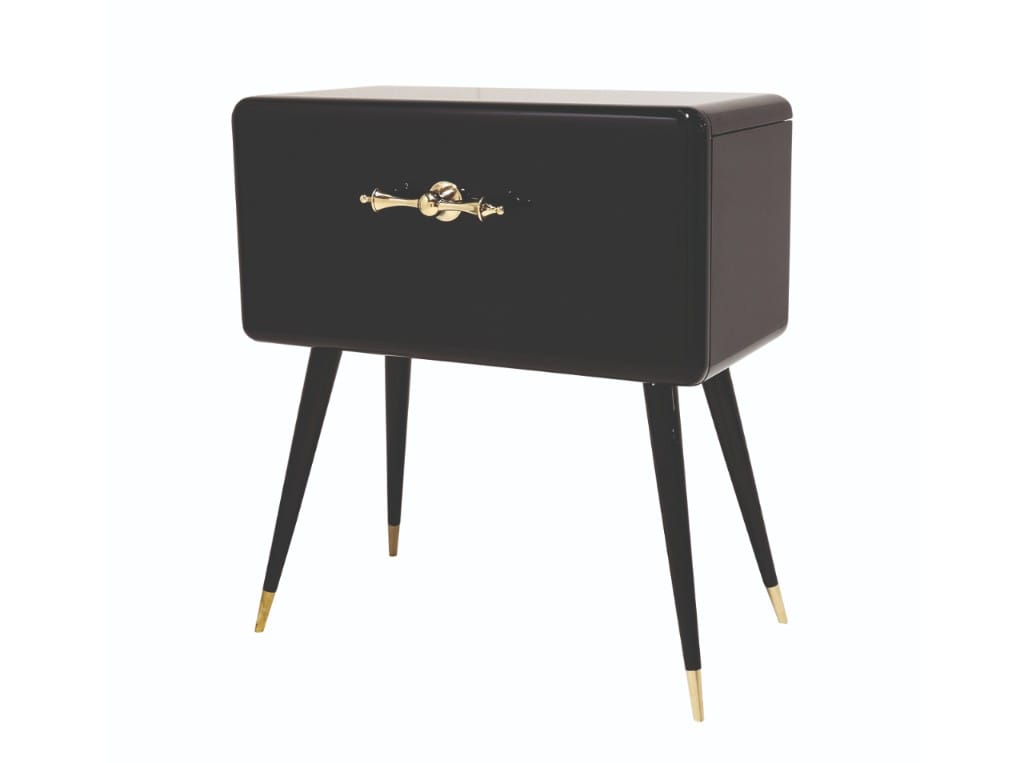 Wooden bar cabinet BLACK BOX Luxury Collection By ANA ROQUE INTERIORS