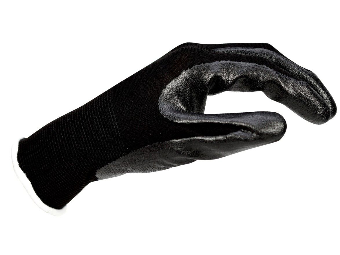 Work gloves BLACK GRIP Protective gloves Collection By Würth