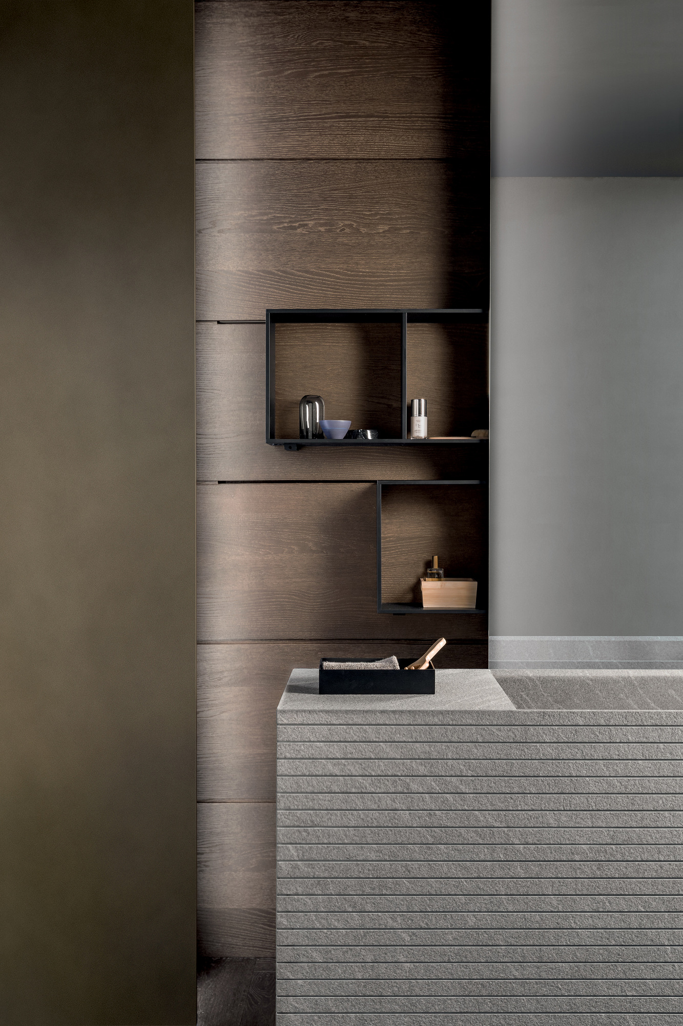 BLADE Badezimmer Komplett-Set aus Eichenholz By MODULNOVA | design ...
