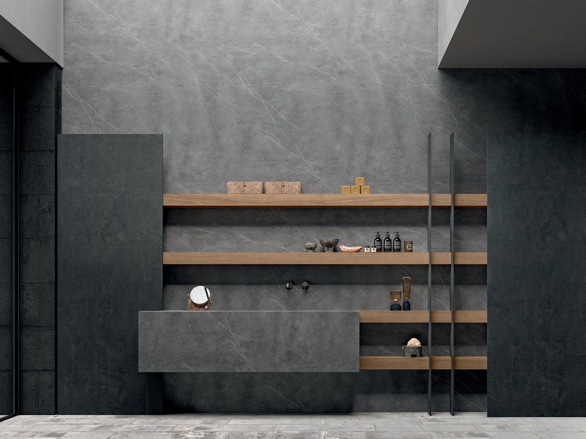 BLADE | Bathroom cabinet Blade Collection By MODULNOVA