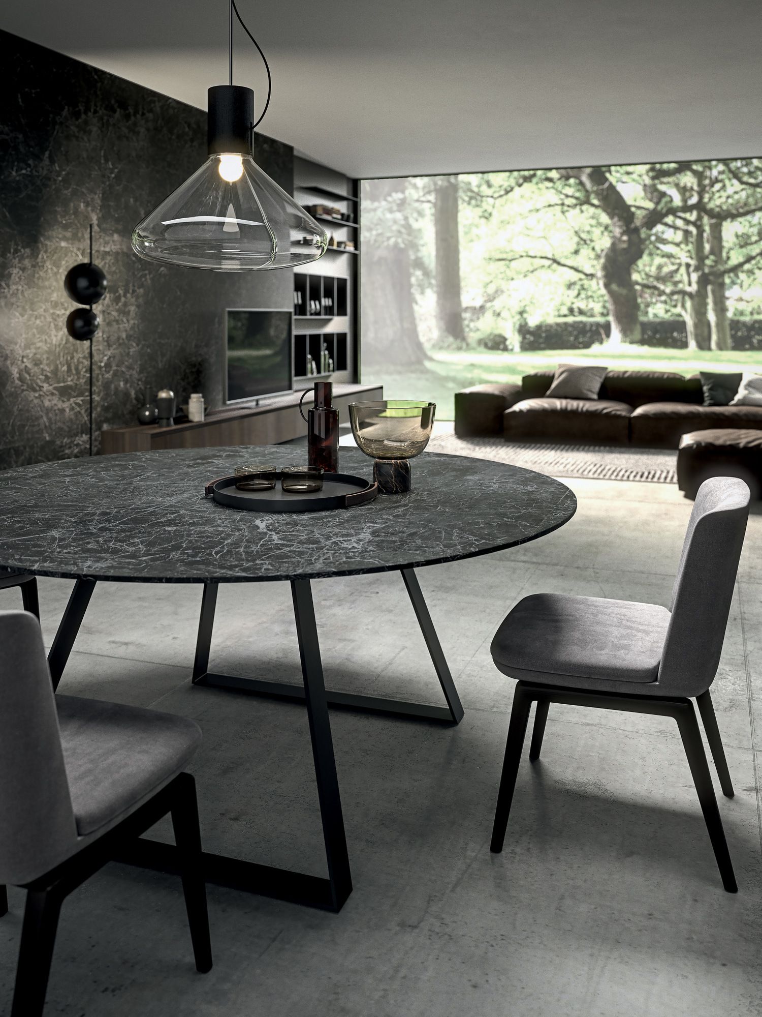 BLADE | Round table Blade Collection By MODULNOVA