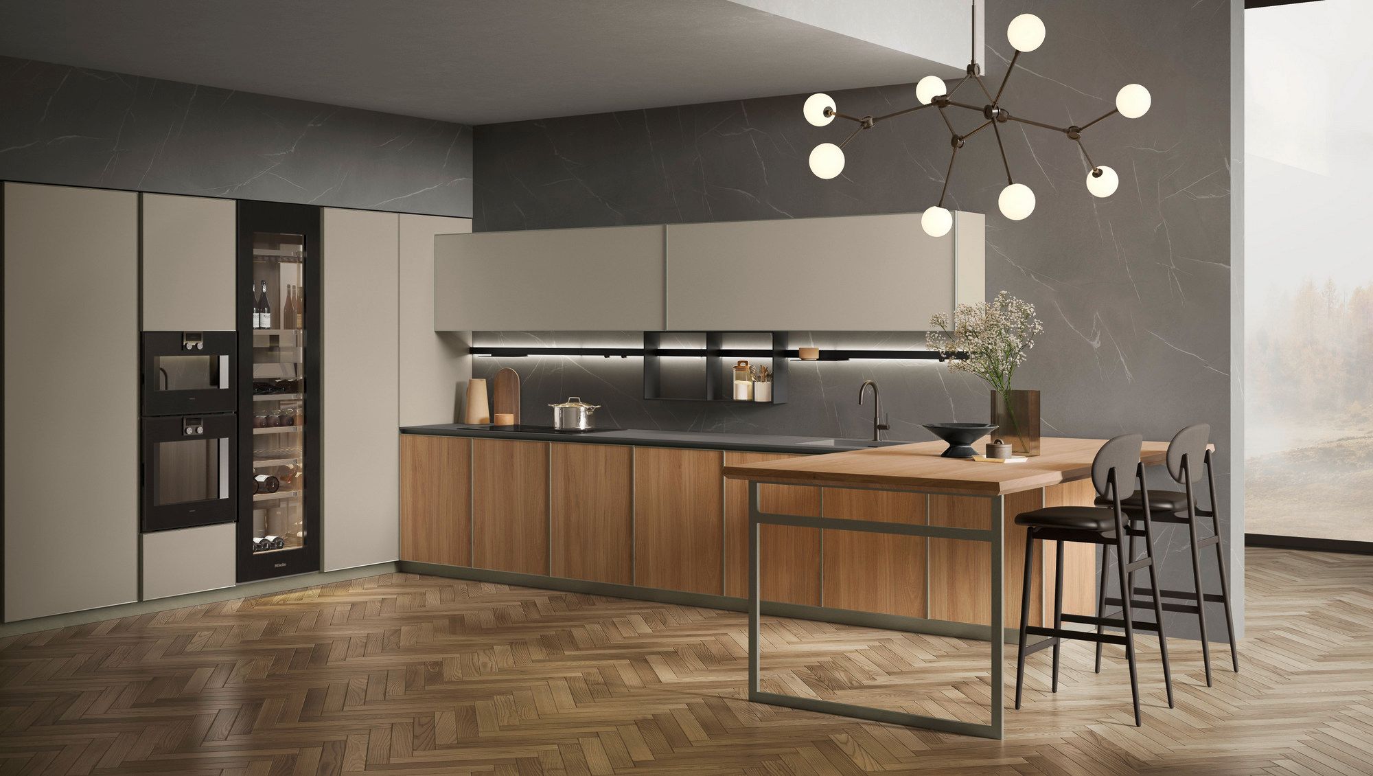 BLENDE 2 Kitchen By Composit | design Bizzarri Design Associati