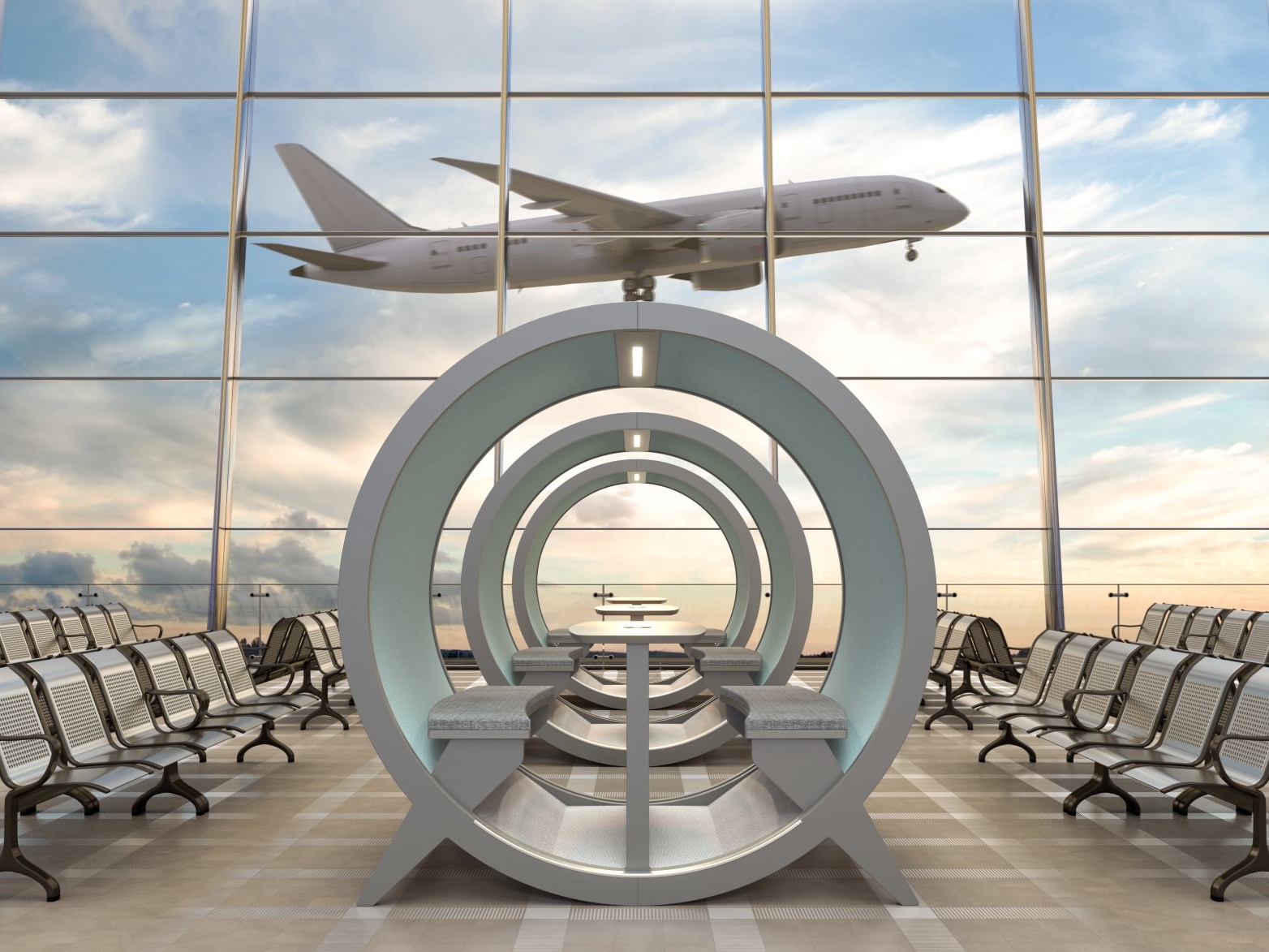 Acoustic meeting pod BlockO By Vetrom