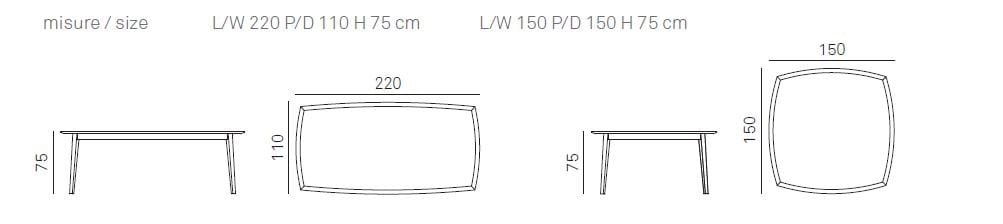BLOOM | Porcelain stoneware table Bloom Collection By Tomasella