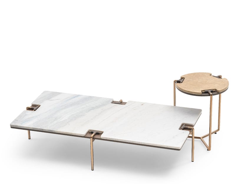 BLUES | Side table Blues Collection By Turri design Giuseppe Viganò