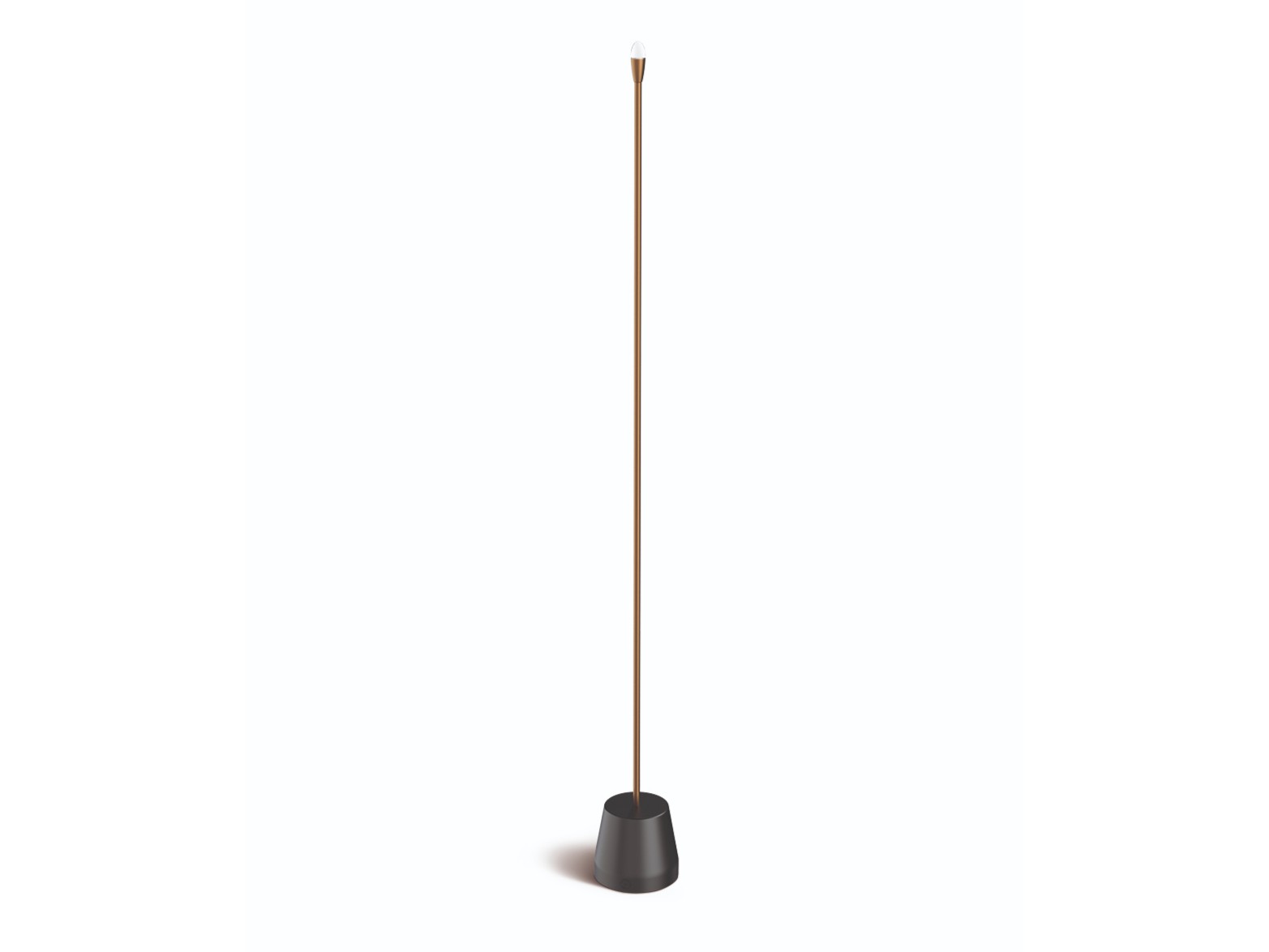 Aluminium and PVC floor lamp BLUM Blum Collection By Linea Light Group