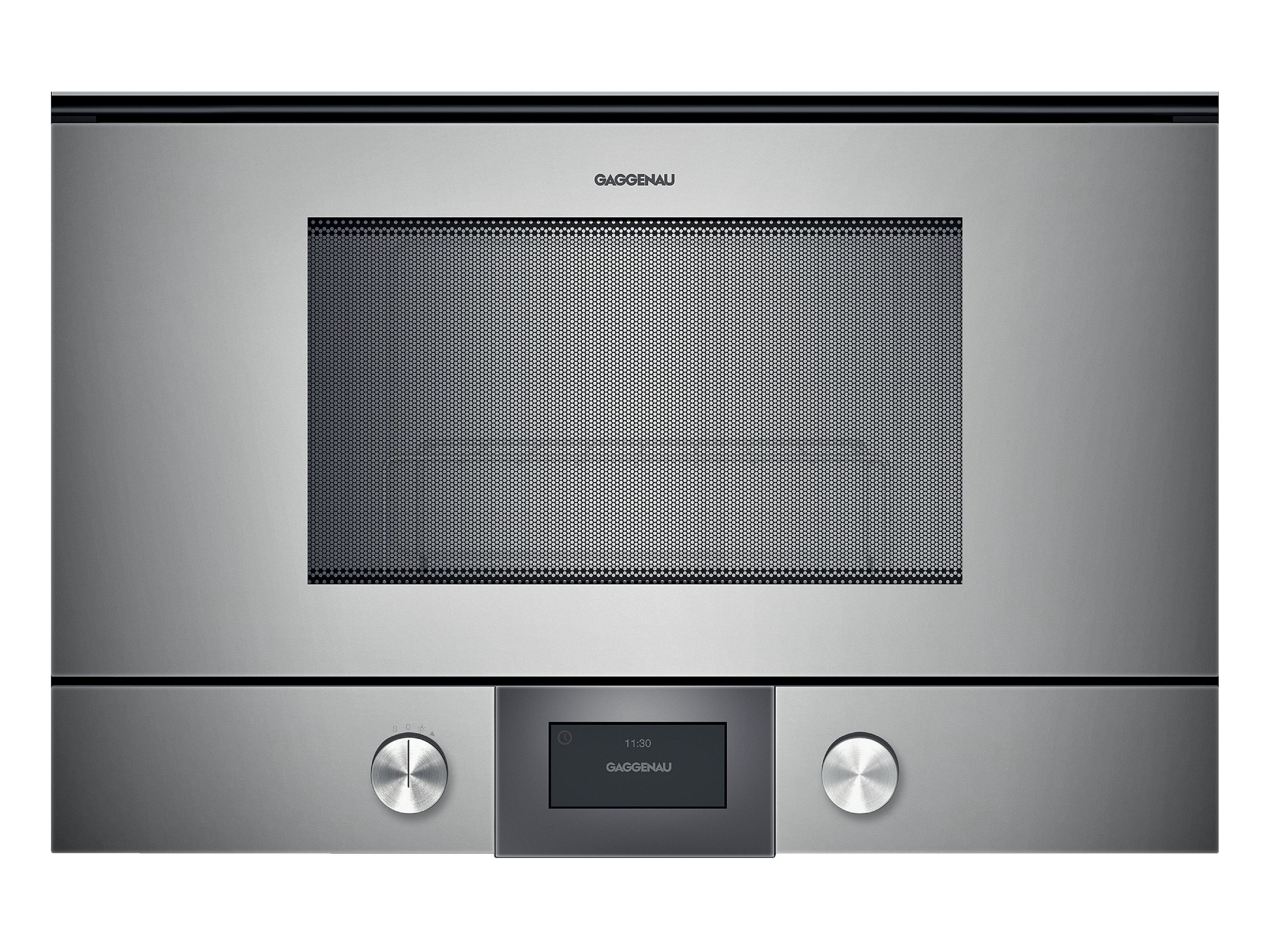 BMP225110 Built-in touch screen microwave oven By Gaggenau