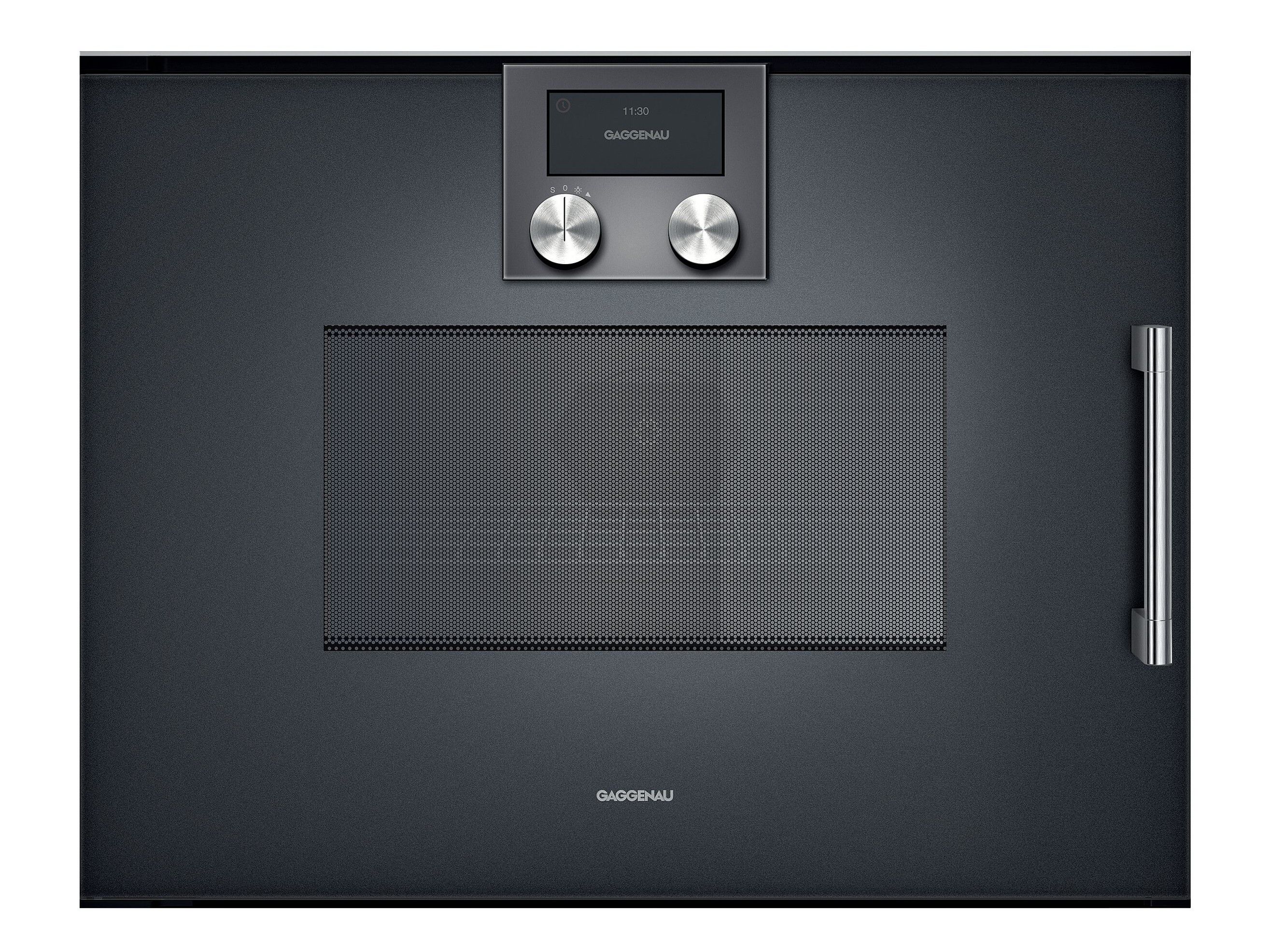 BMP251100 Combi- built-in touch screen microwave oven By Gaggenau