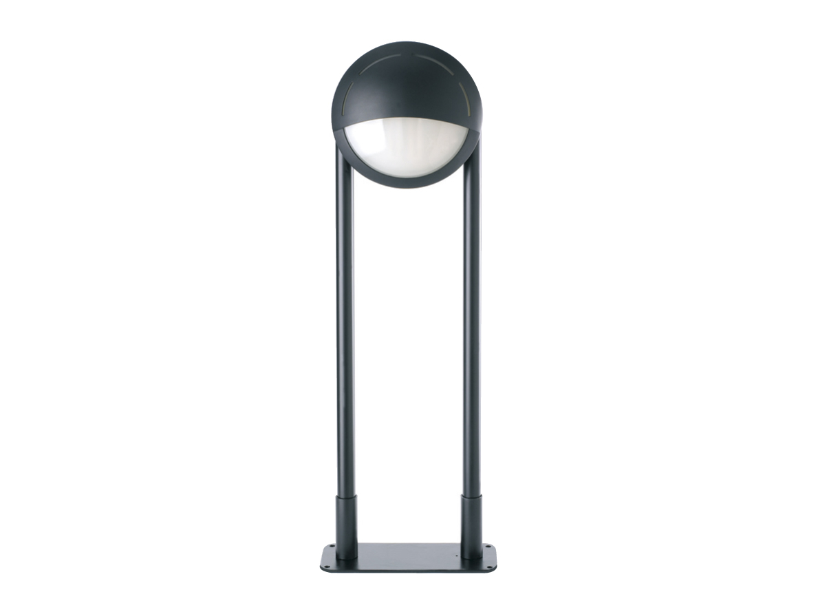JACK LED powder coated aluminium bollard light By Goccia Illuminazione