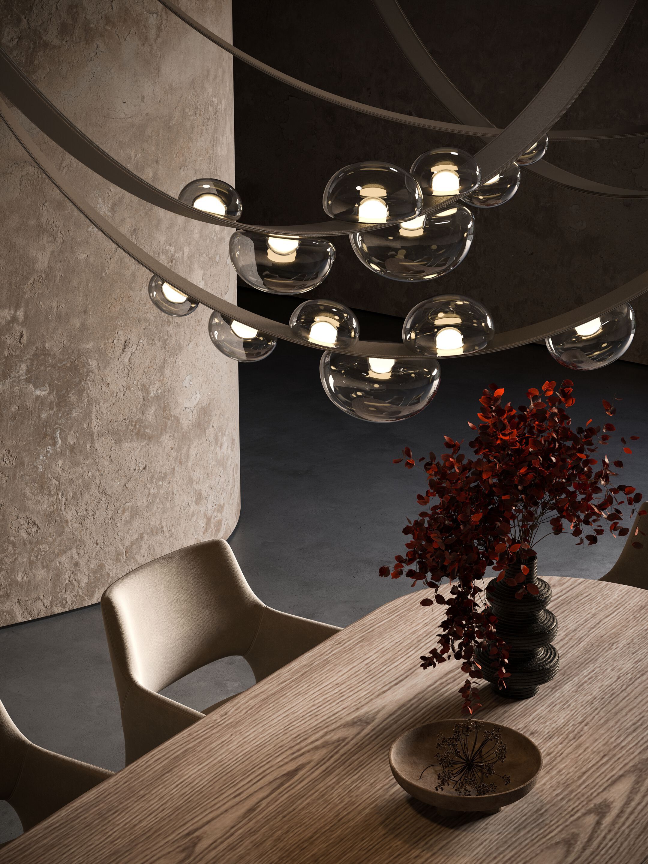 DEW DROPS Pendant lamp By Bomma