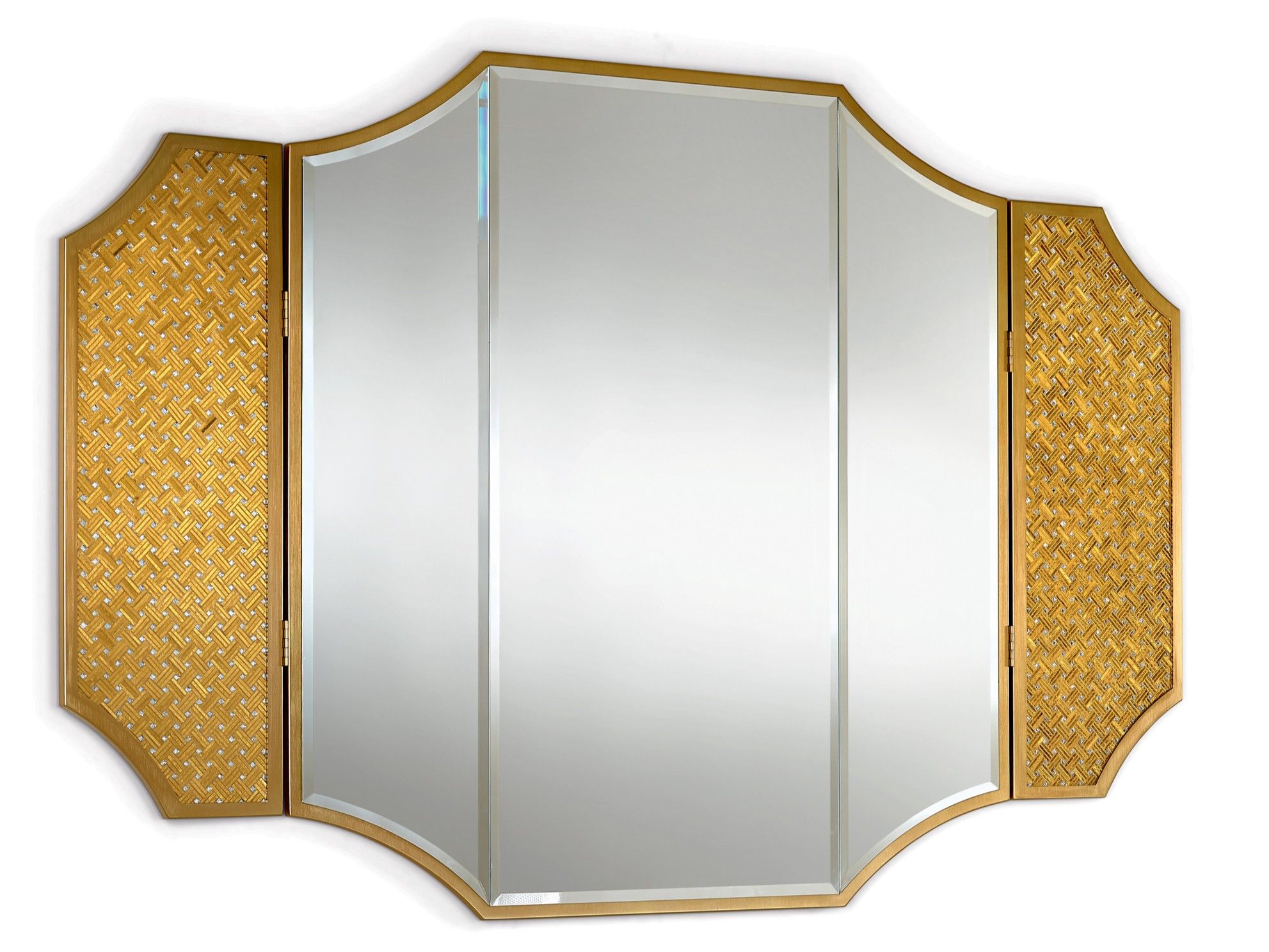 BORGIA TRITTICO mirror with integrated lighting By Sicis