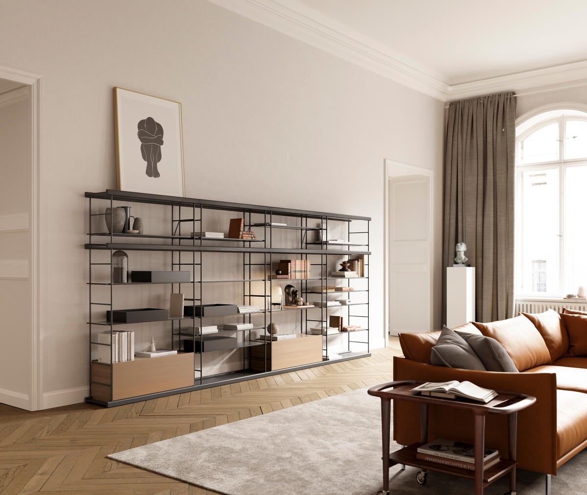 BOST 21 bookcase By TREKU design YONOH