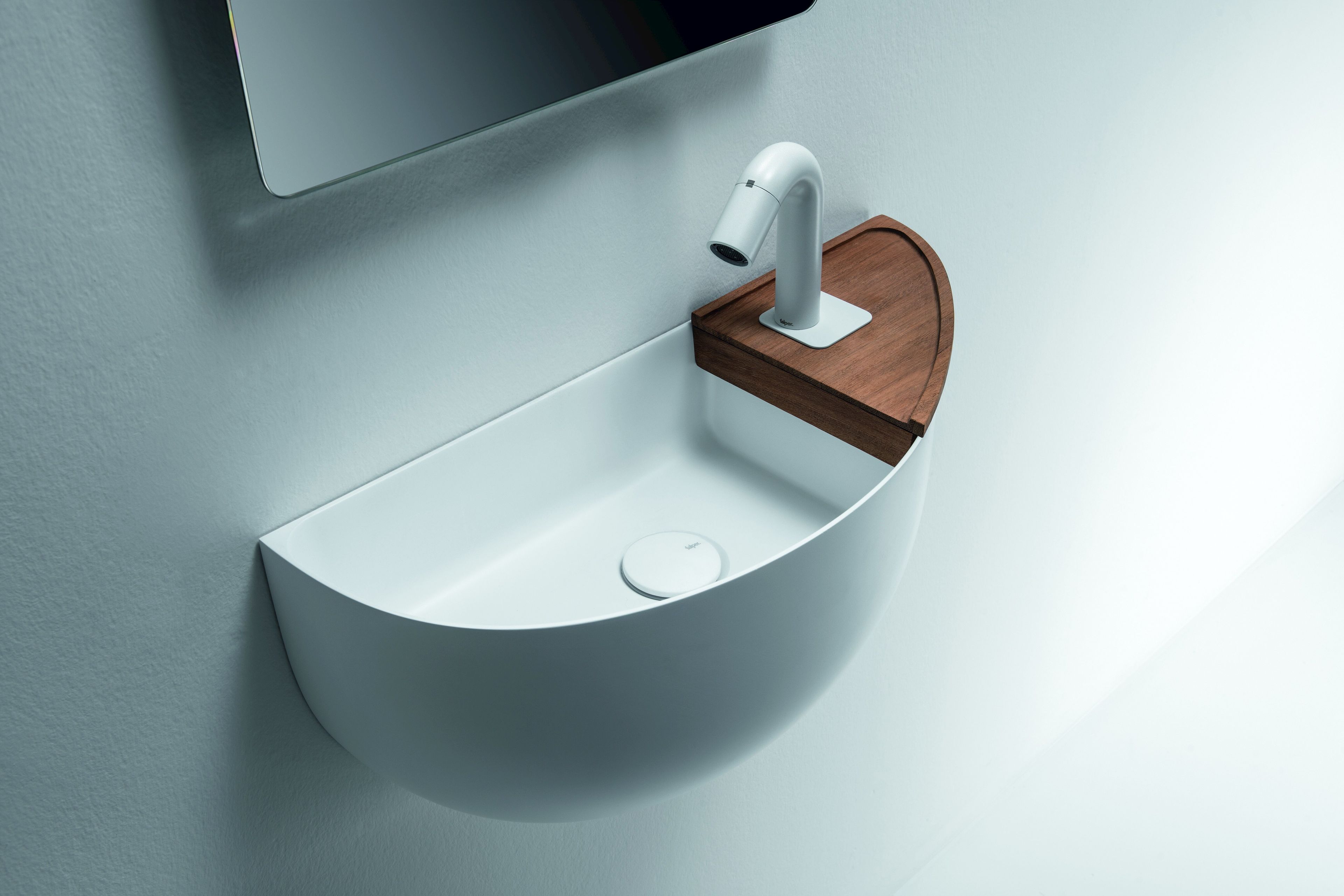 BOWLLINO Wall-mounted Ceramilux® handrinse basin By FALPER | design ...