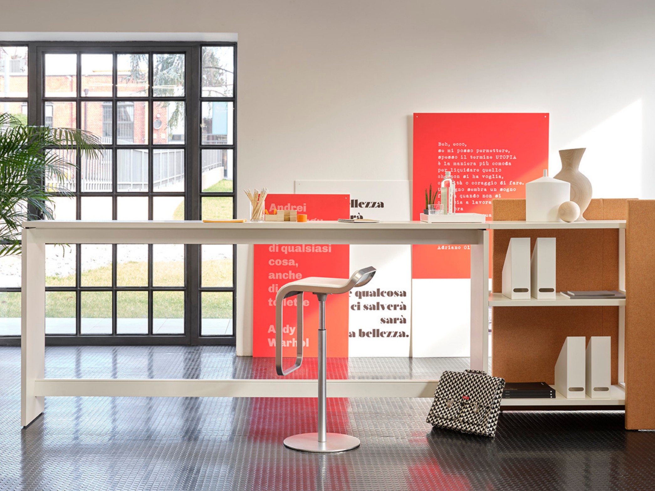 BRIDGE | High meeting table Bridge Collection By Citterio