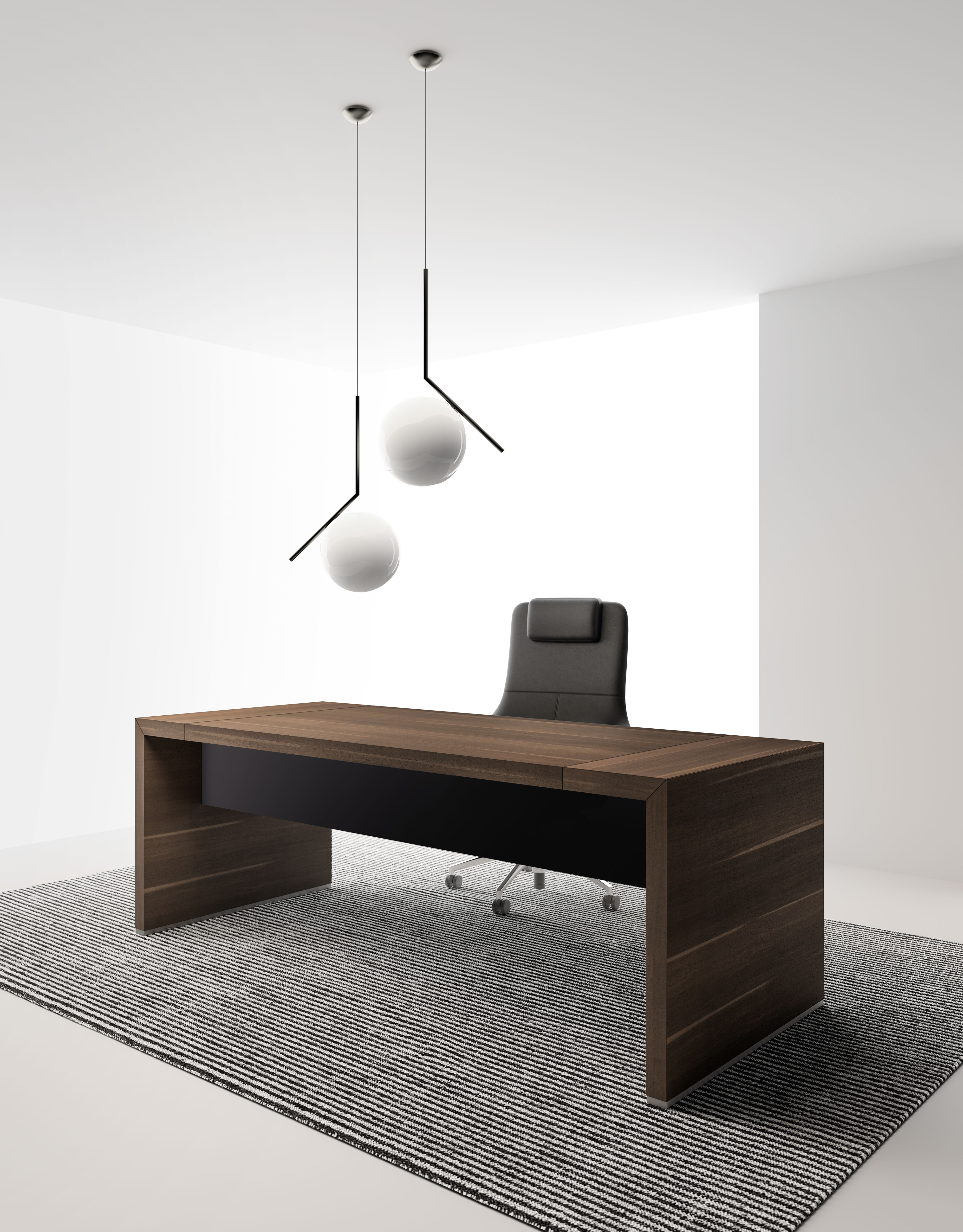 BRIDGE Office desk By About Office | design Roberto Giacomucci