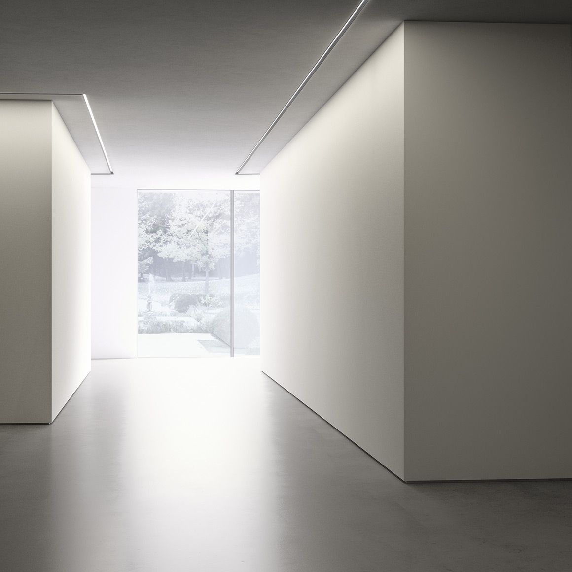 BRONX Linear lighting profile By PANZERI