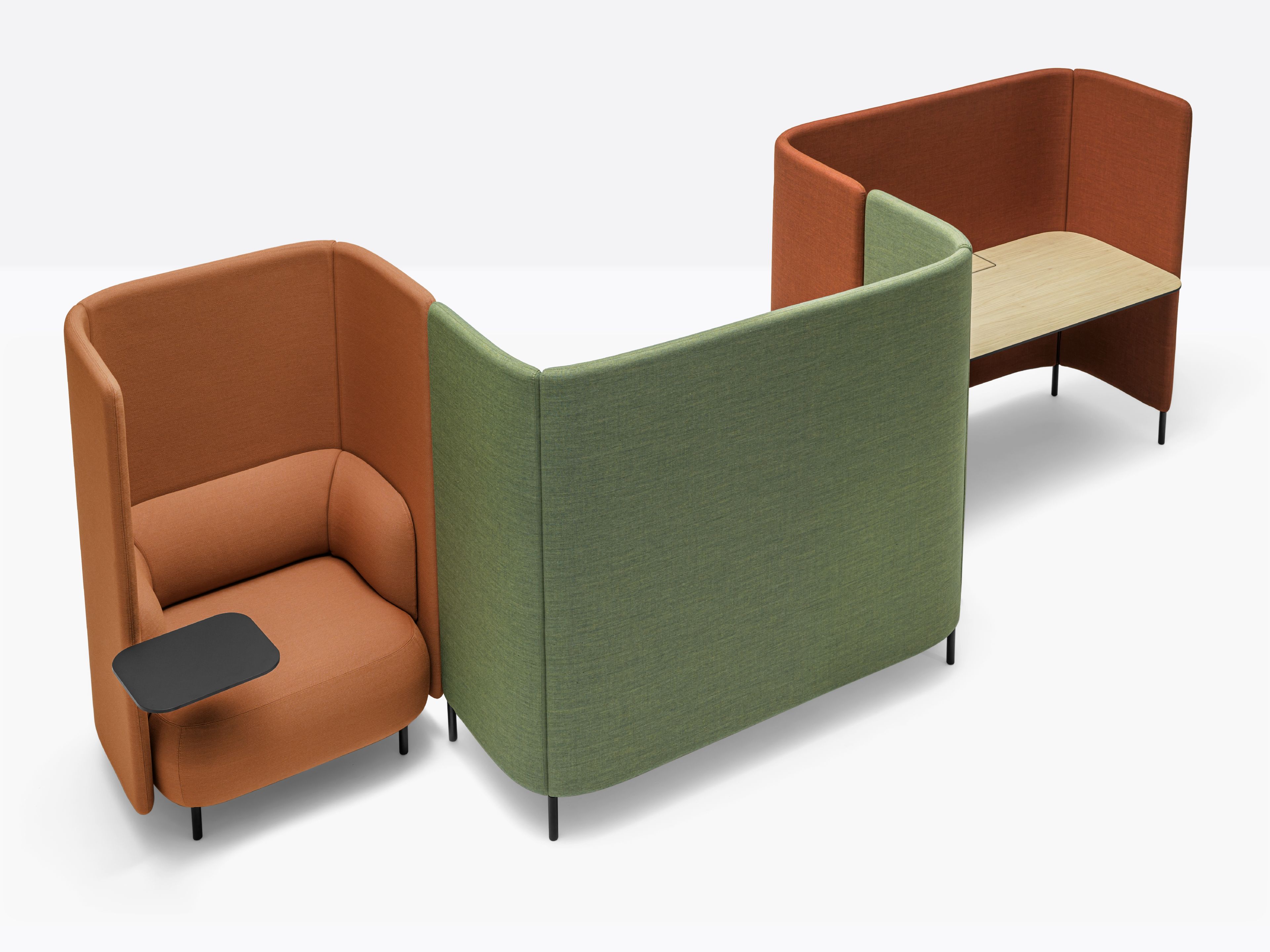 BUDDYHUB DESK BDS002/140 Office desk By Pedrali | design Busetti Garuti ...