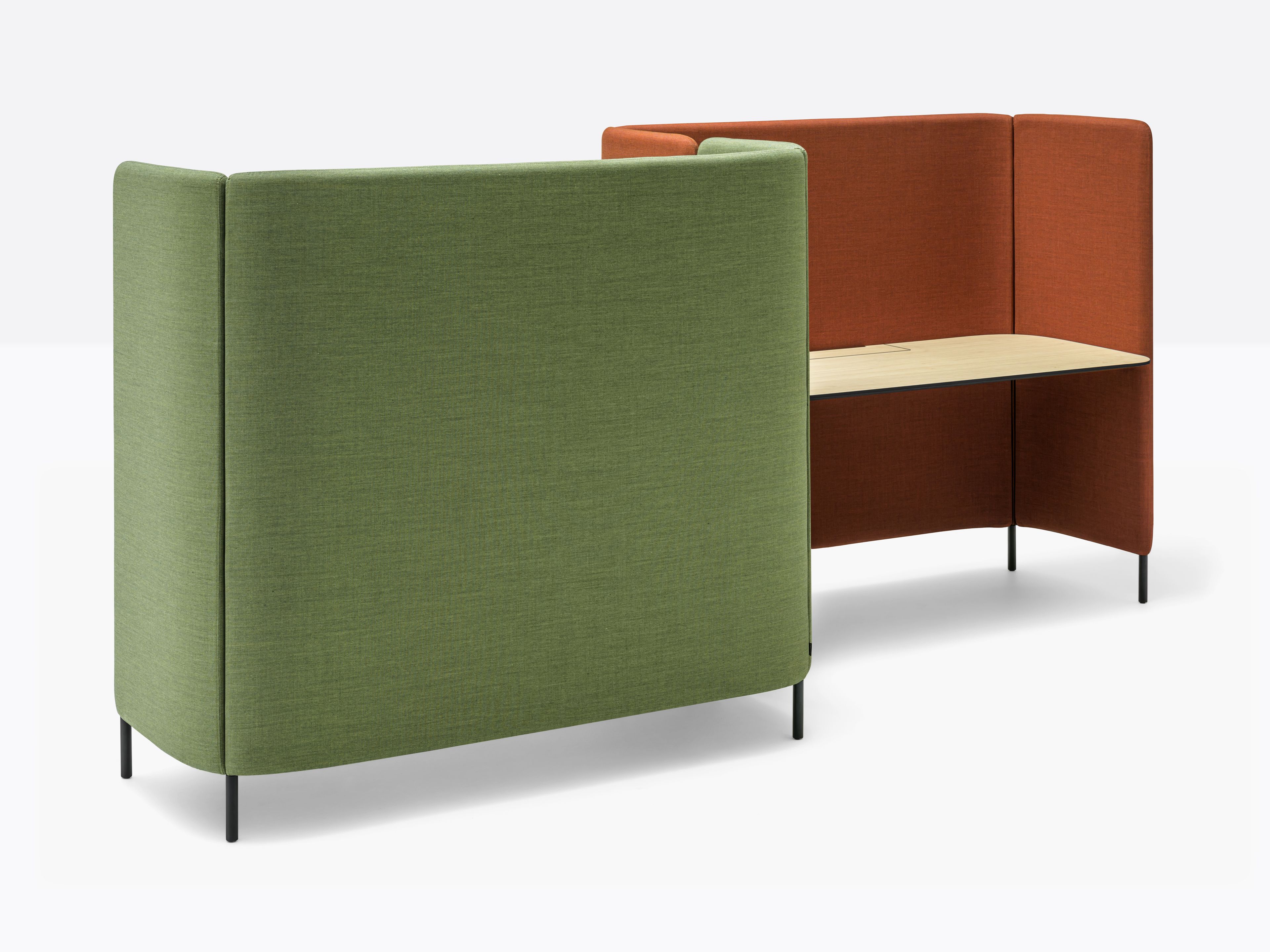 BUDDYHUB DESK BDS002/140 Office desk By Pedrali | design Busetti Garuti ...