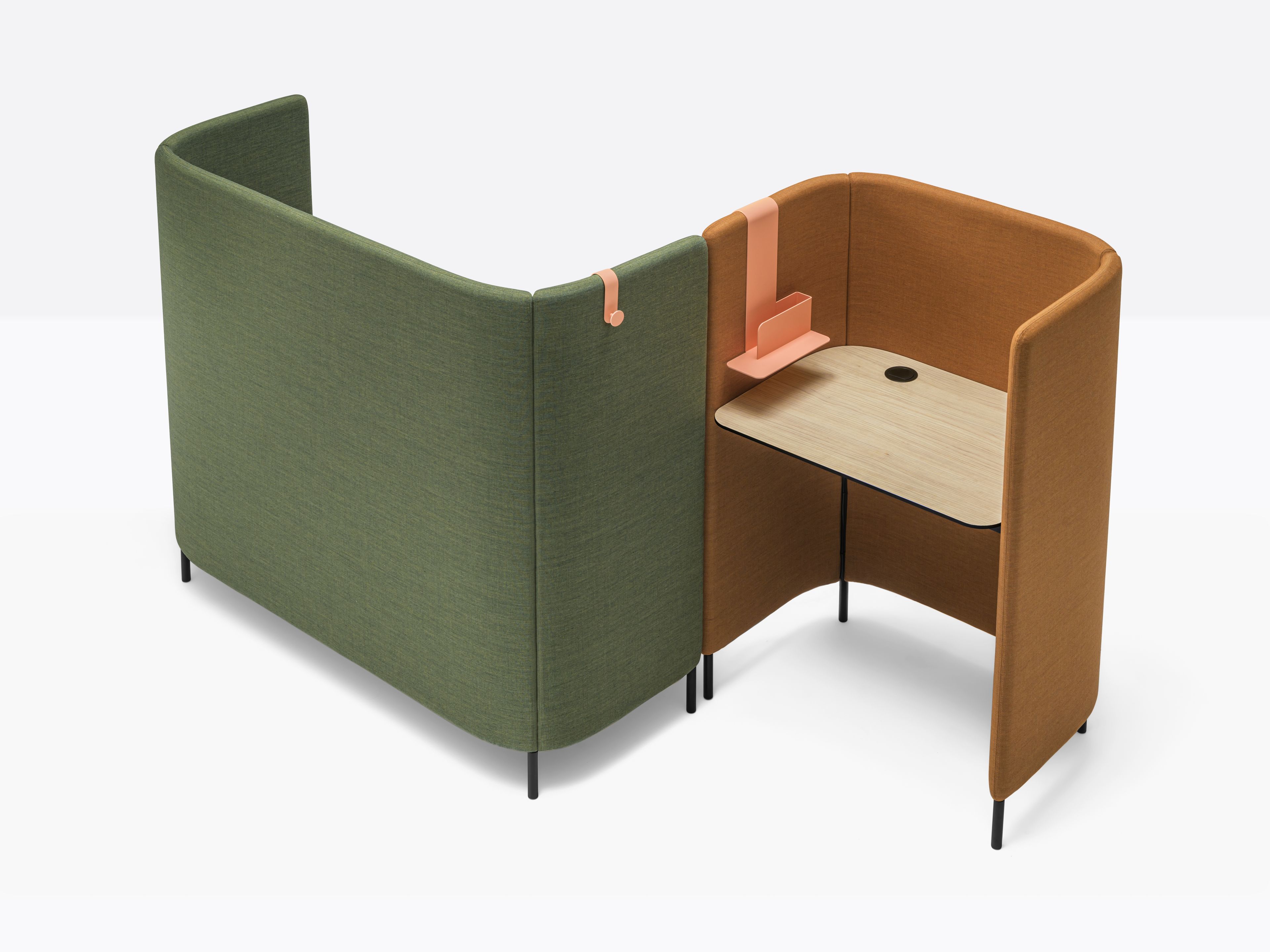 BUDDYHUB DESK BDS002/140 Office desk By Pedrali | design Busetti Garuti ...