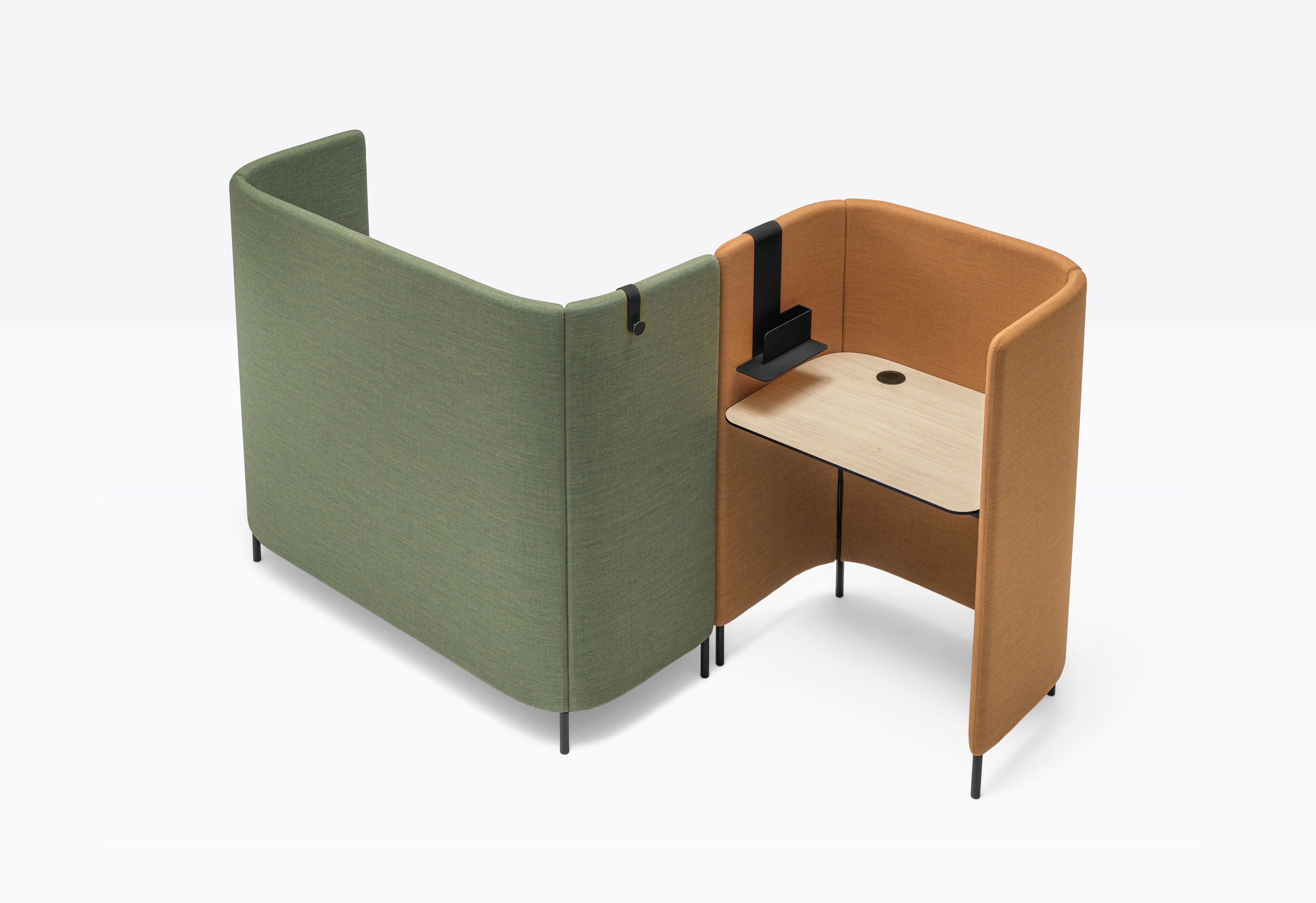 BUDDYHUB DESK BDS002/140 Office desk By Pedrali | design Busetti Garuti ...