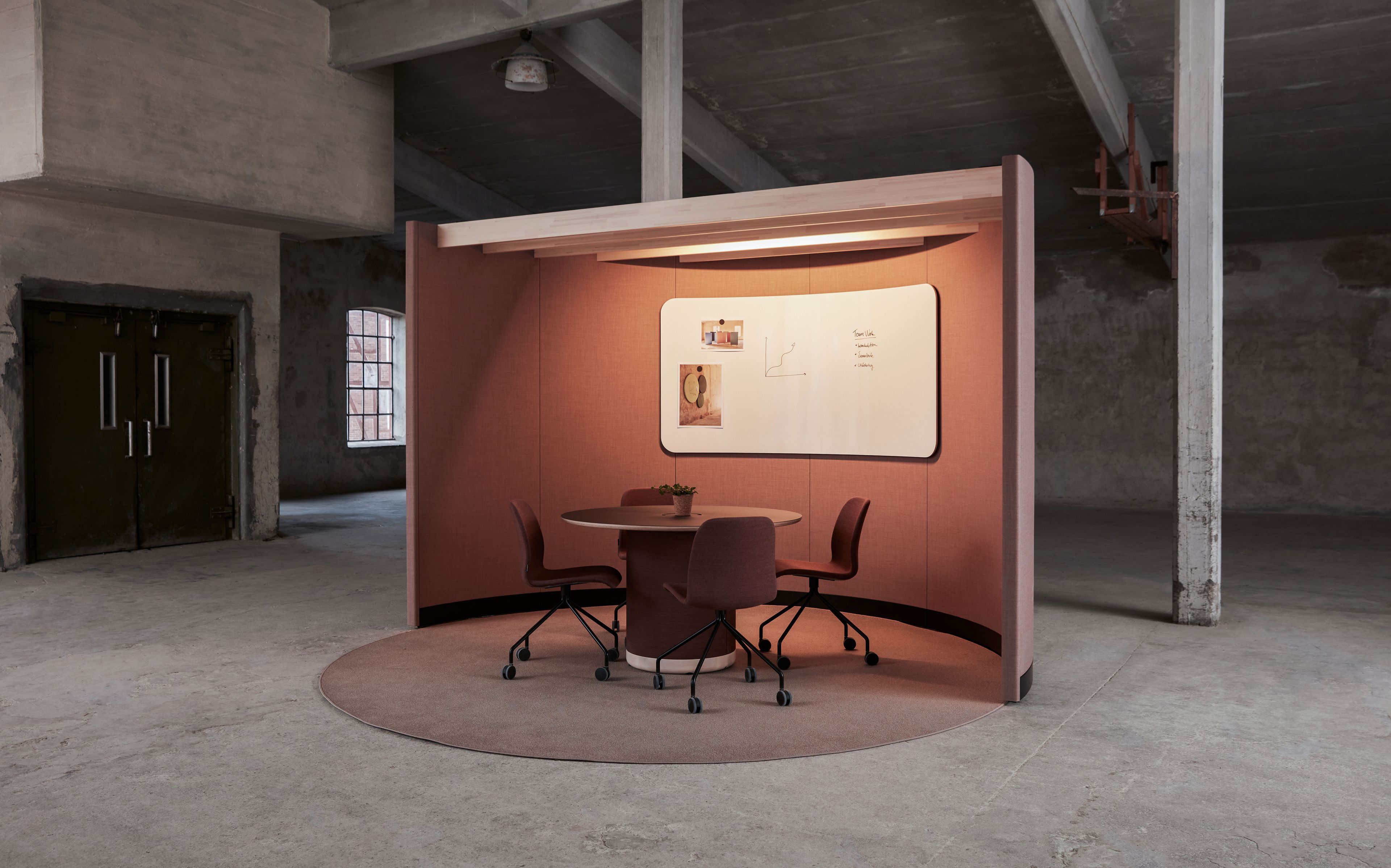 BUILDUP MEETING PAVILION R4 Multimedia office booth By Glimakra of ...