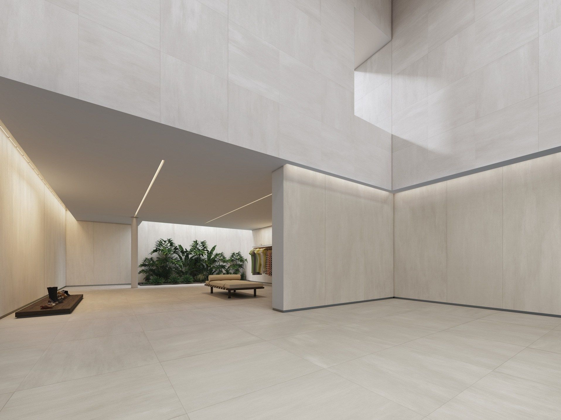 Pavimento/rivestimento effetto cemento BUILT YARD - Ceramiche Caesar ...