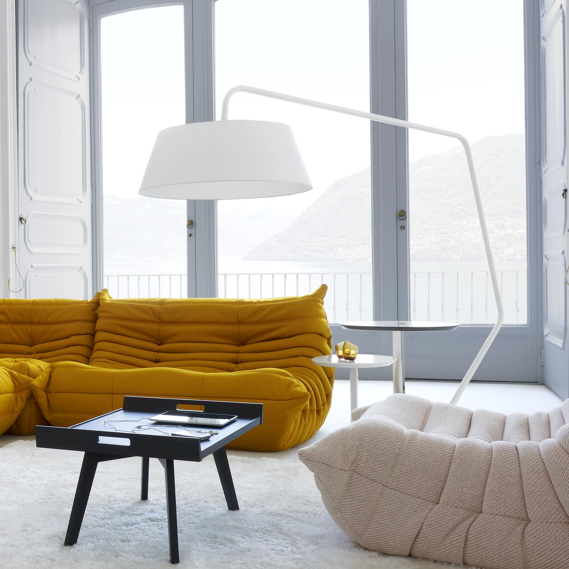 Reading metal floor lamp with dimmer BUL By Ligne Roset
