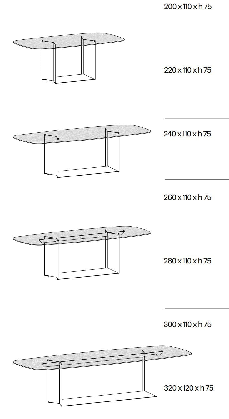 T5 Table By Tonelli Design | design Giulio Mancini