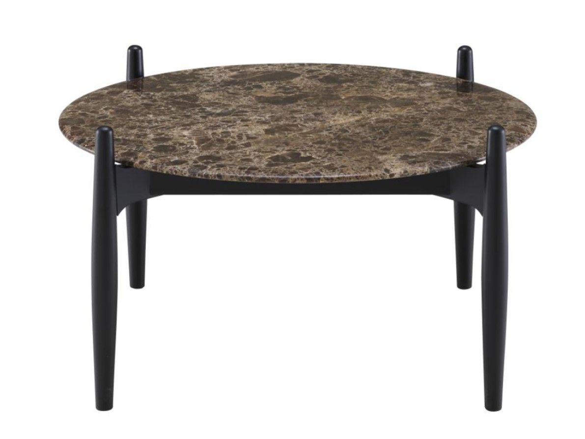 Round marble coffee table CAFFÈ By Ligne Roset