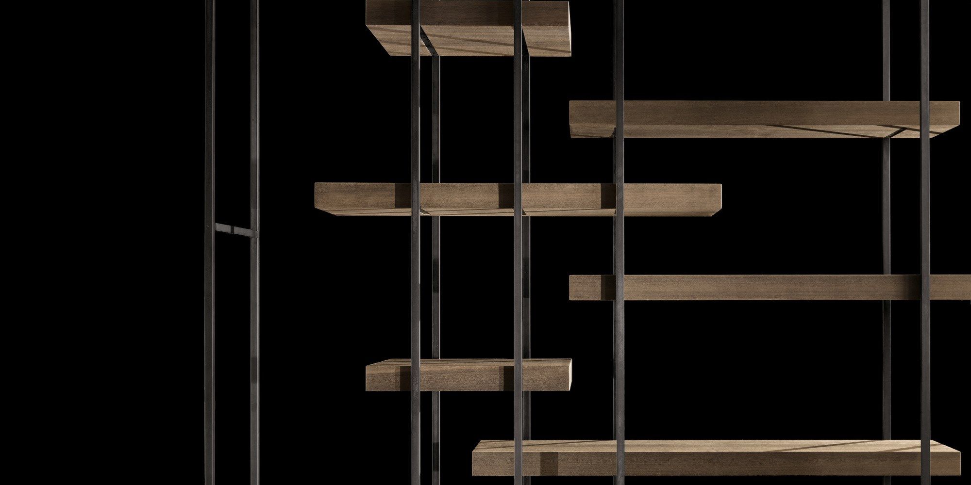 CAGE-B | Bookcase CAGE Collection By Henge design Massimo Castagna