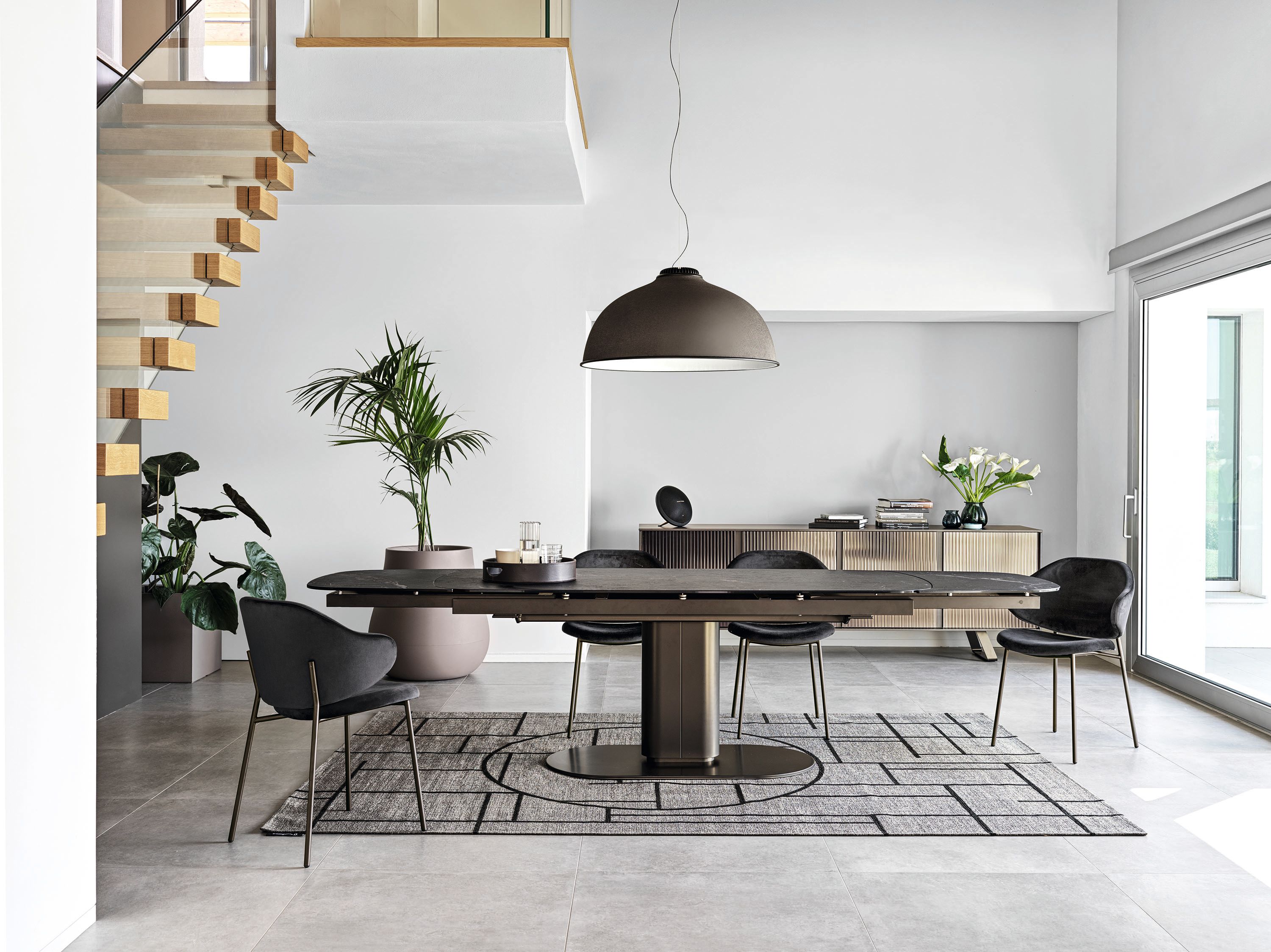 CAMEO | Extending table By Calligaris design Gino Carollo