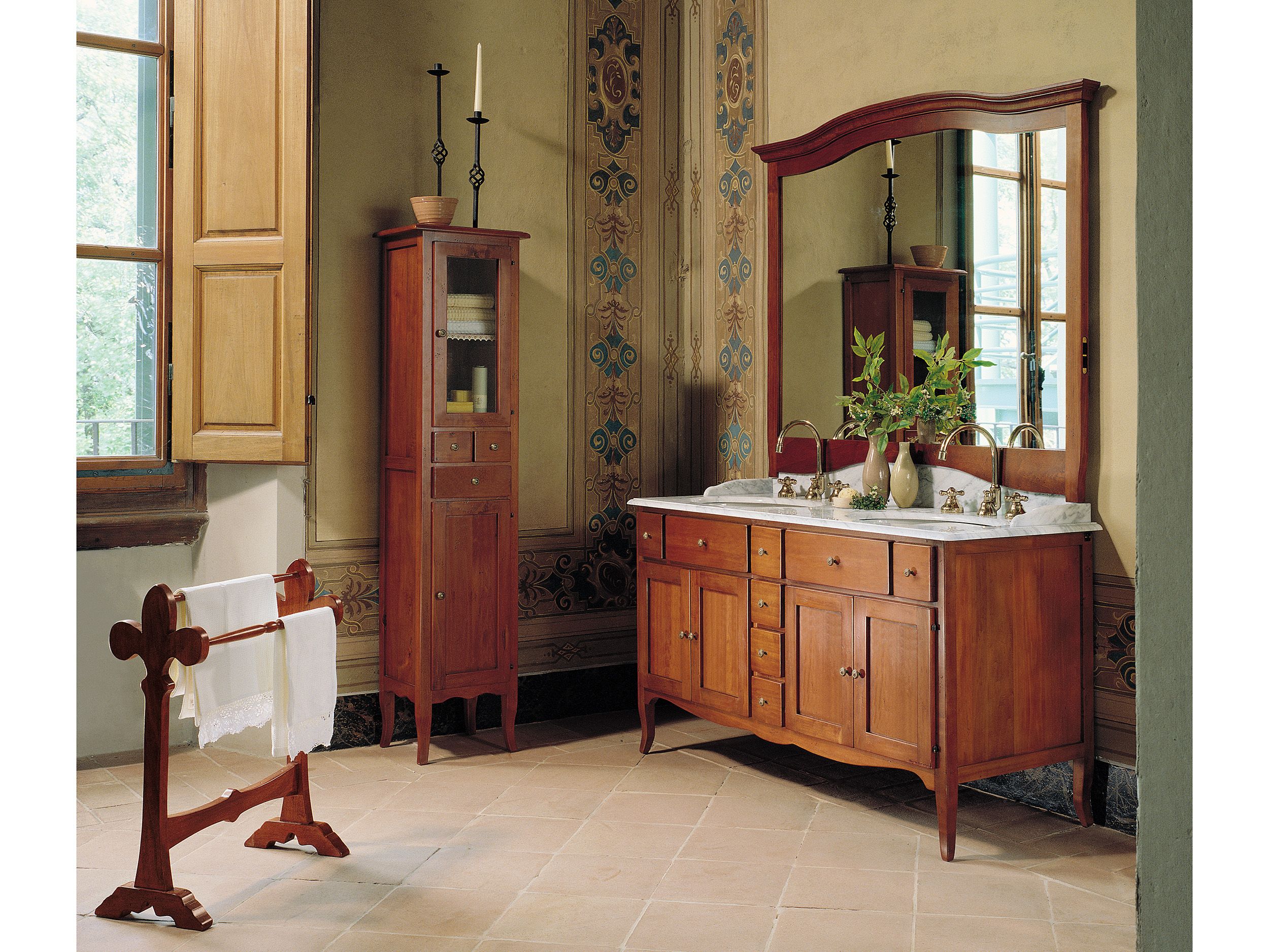 CARA | Sectional vanity unit By Tiferno Mobili