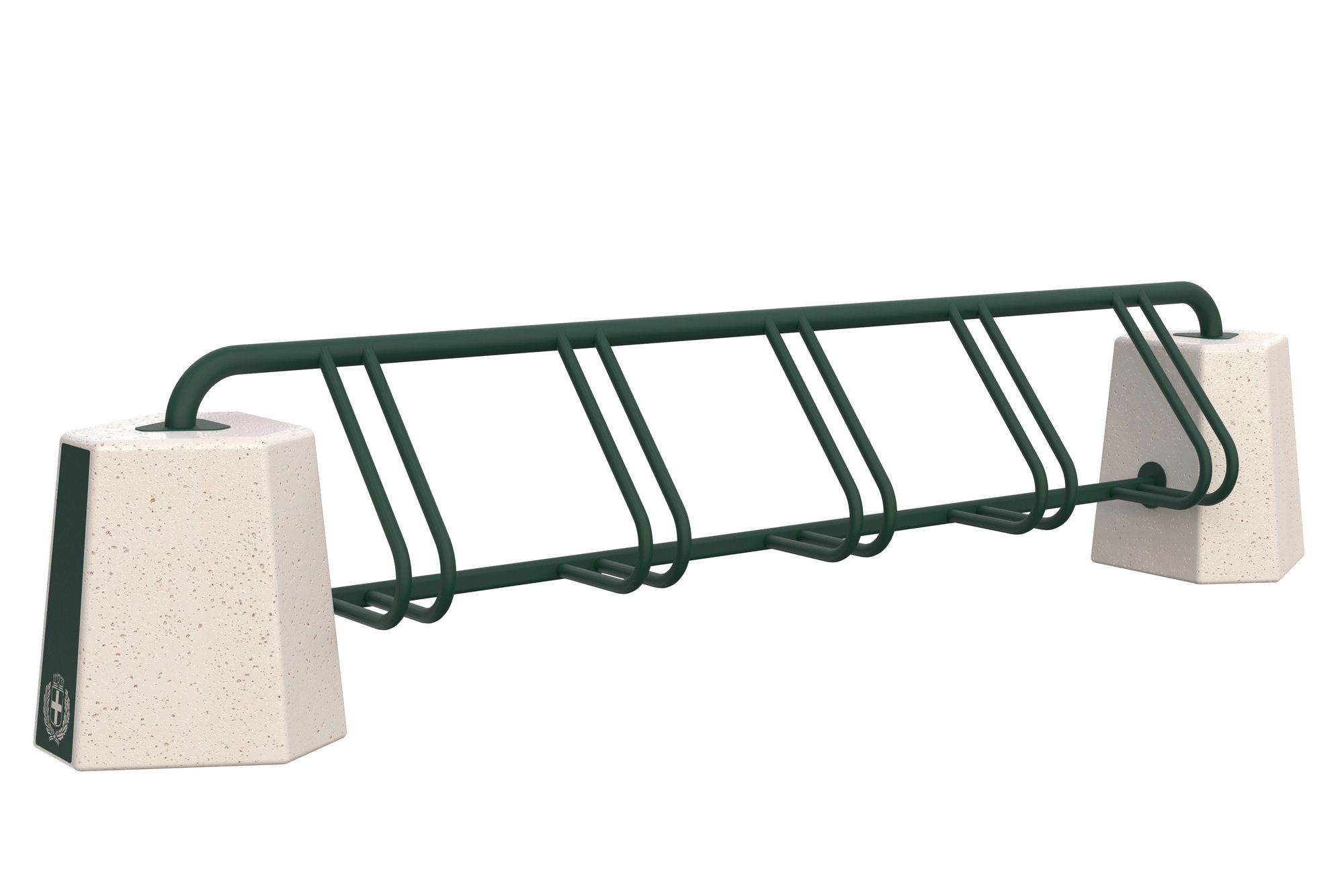 CASTLE | Concrete Bicycle rack Castle Collection By Lazzari