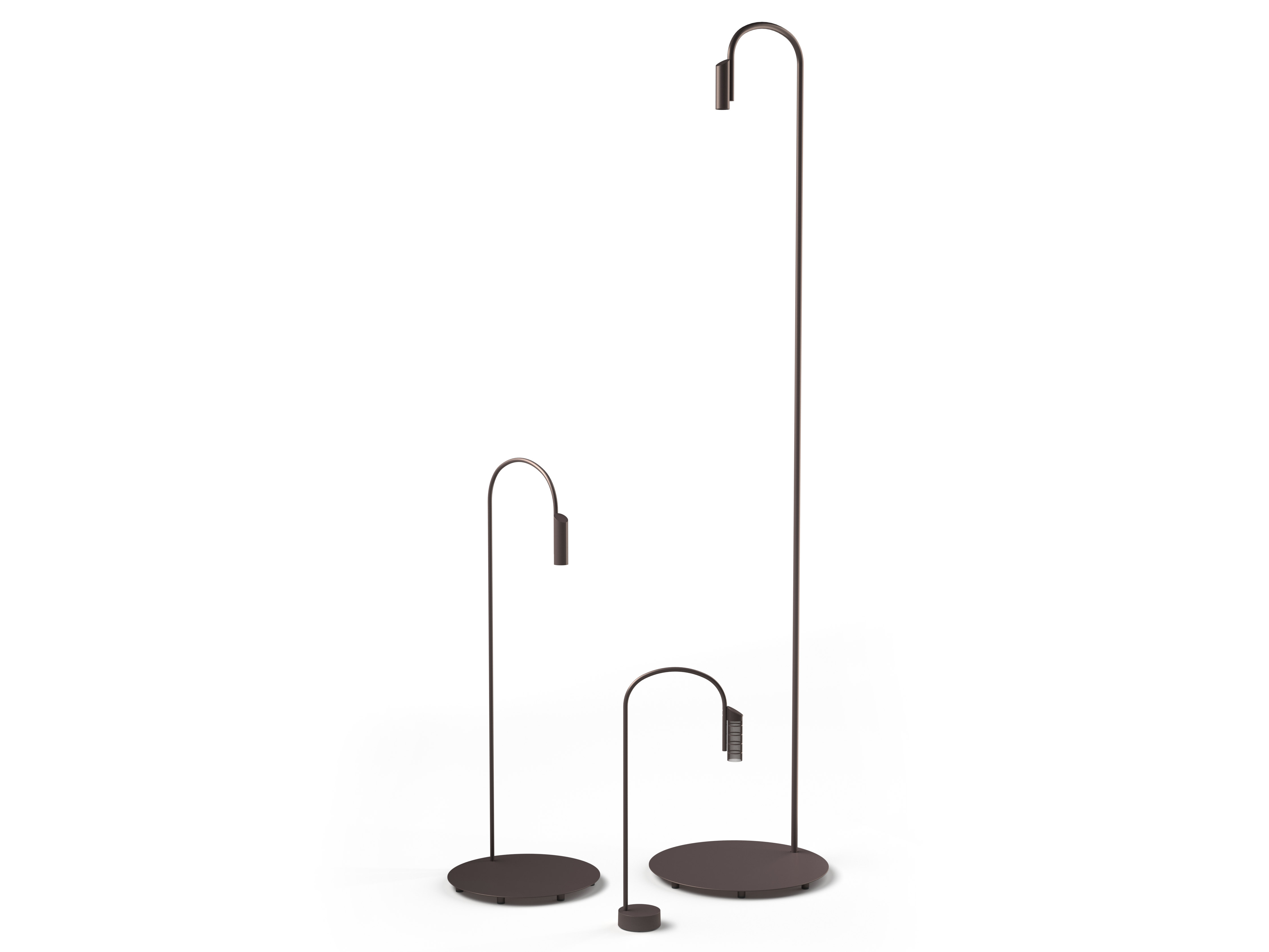 CAULE LED stainless steel floor lamp By Flos | design Patricia Urquiola