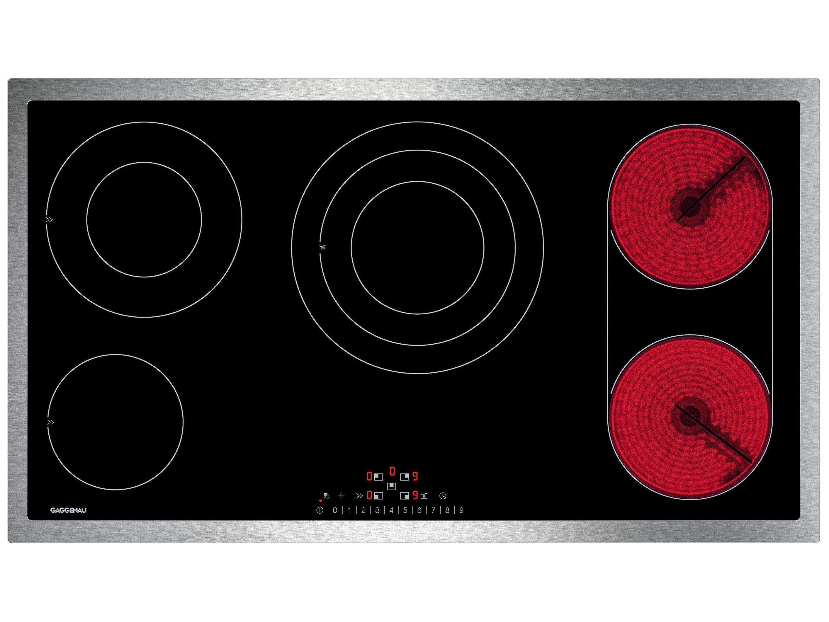 CE291111 Electric flush-mount glass ceramic hob By Gaggenau