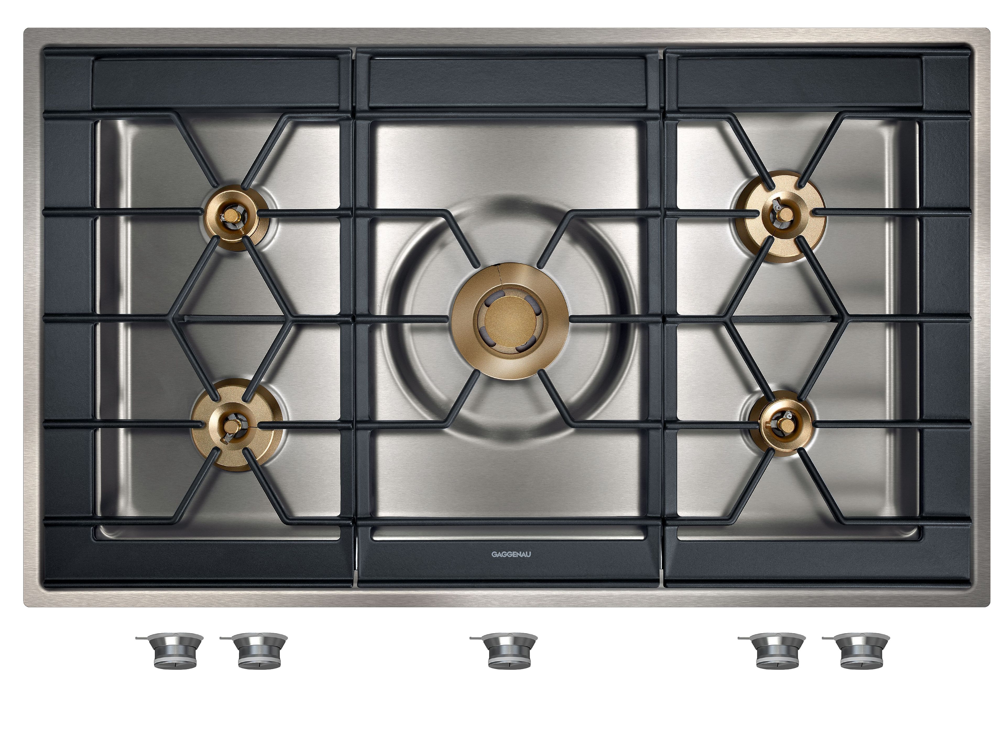 CG492111F | Hob Gas flush-mount stainless steel hob By Gaggenau