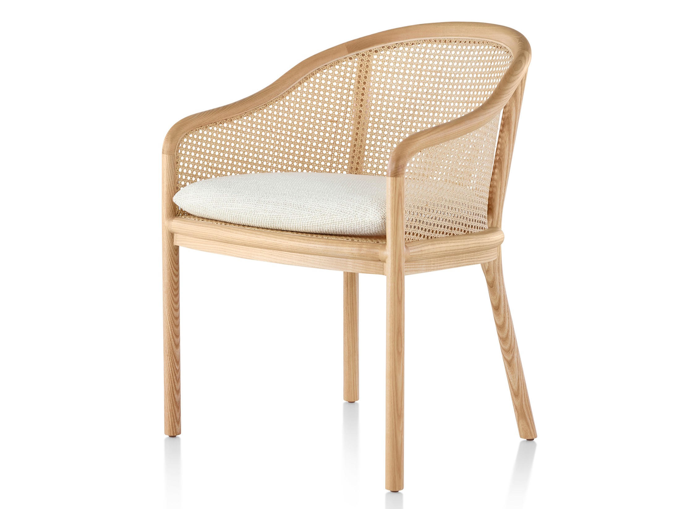 LANDMARK Vienna straw chair with integrated cushion By Herman Miller ...