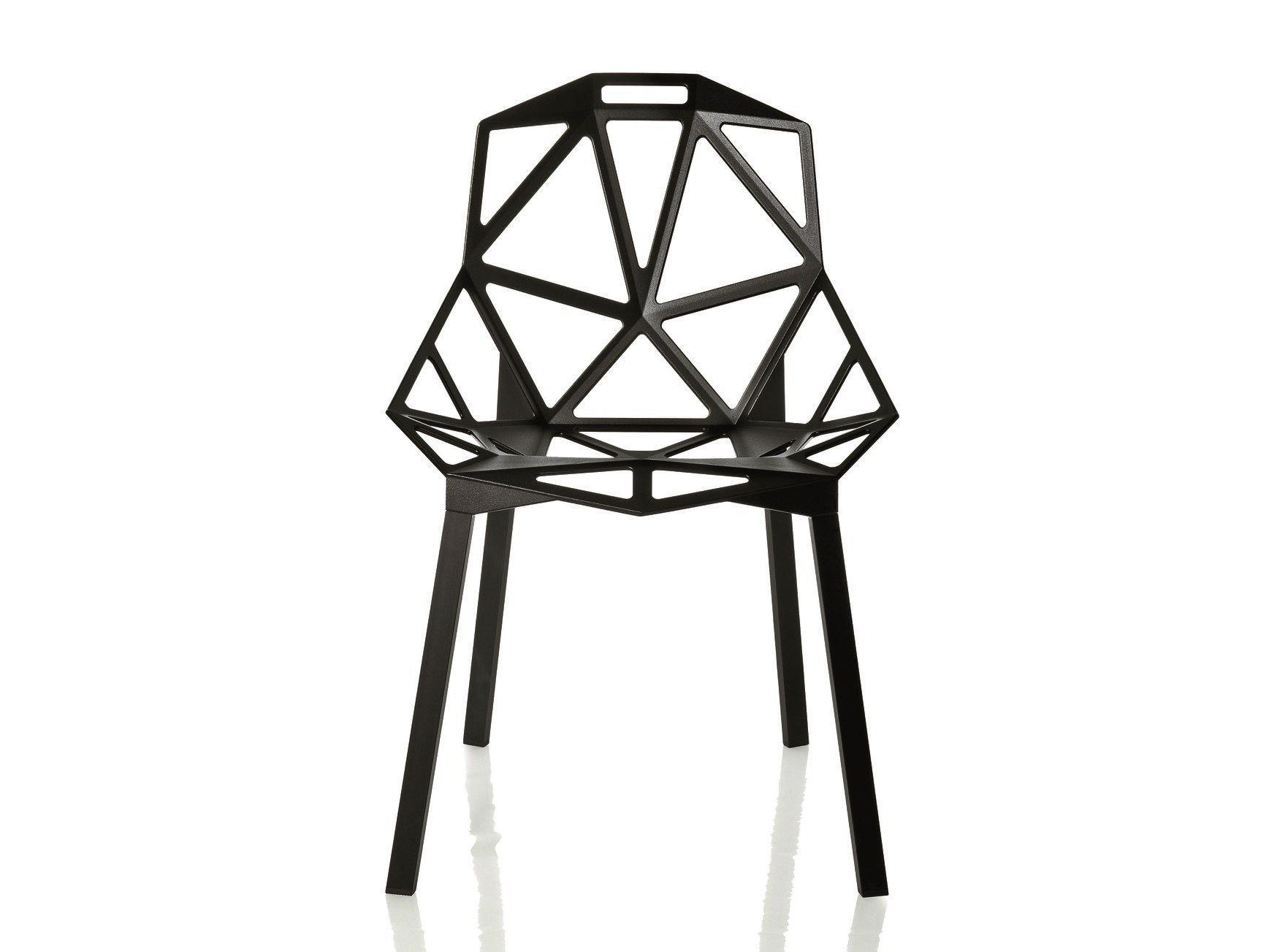 CHAIR ONE Sedia impilabile in alluminio By Magis