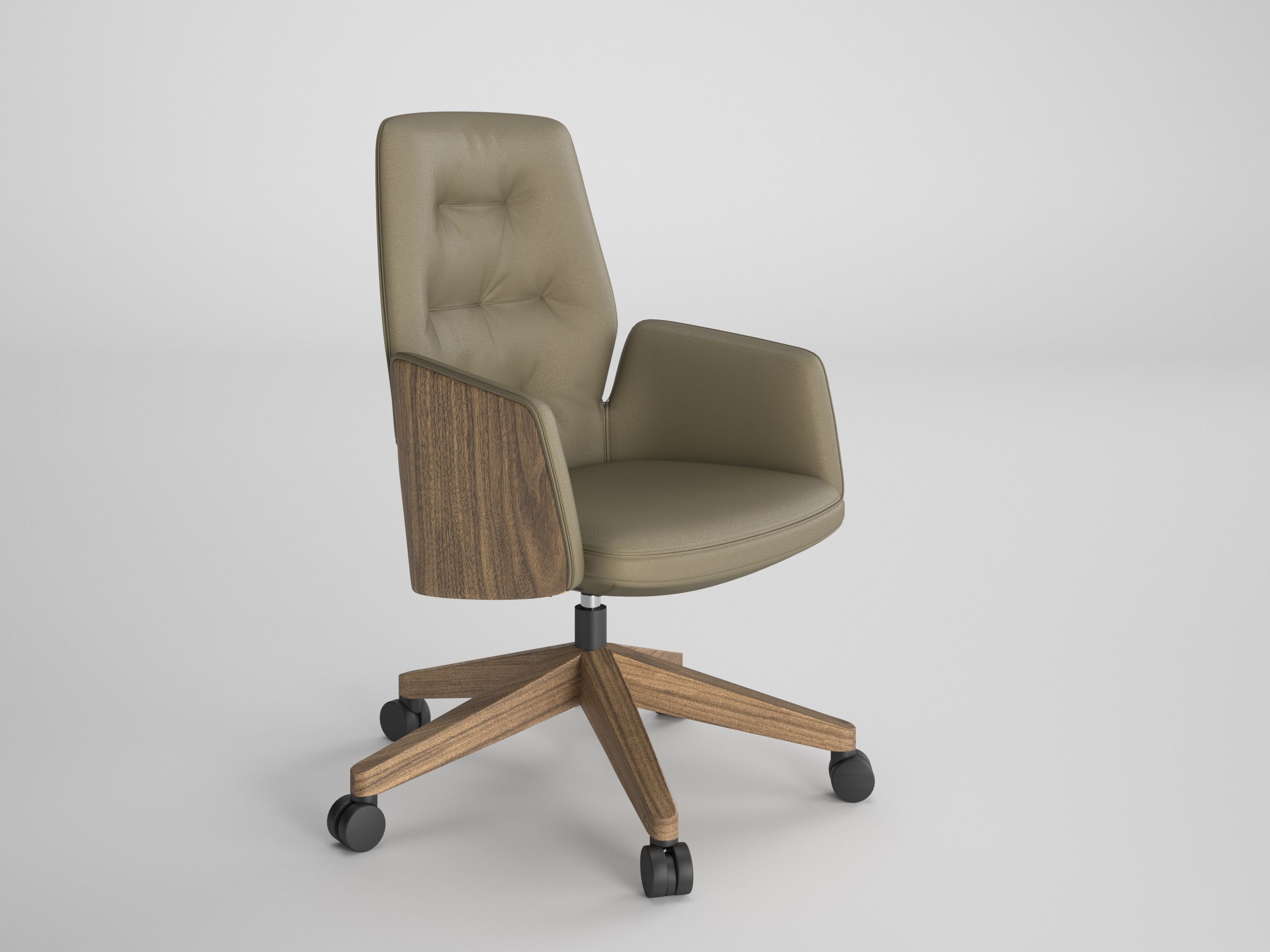 CHANNEL | Leather executive chair Channel Collection By Ofifran design ...