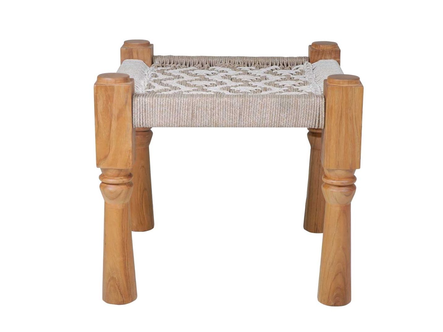 CHARPAI | Rope stool By Il Giardino di Legno design CIPIUELLE