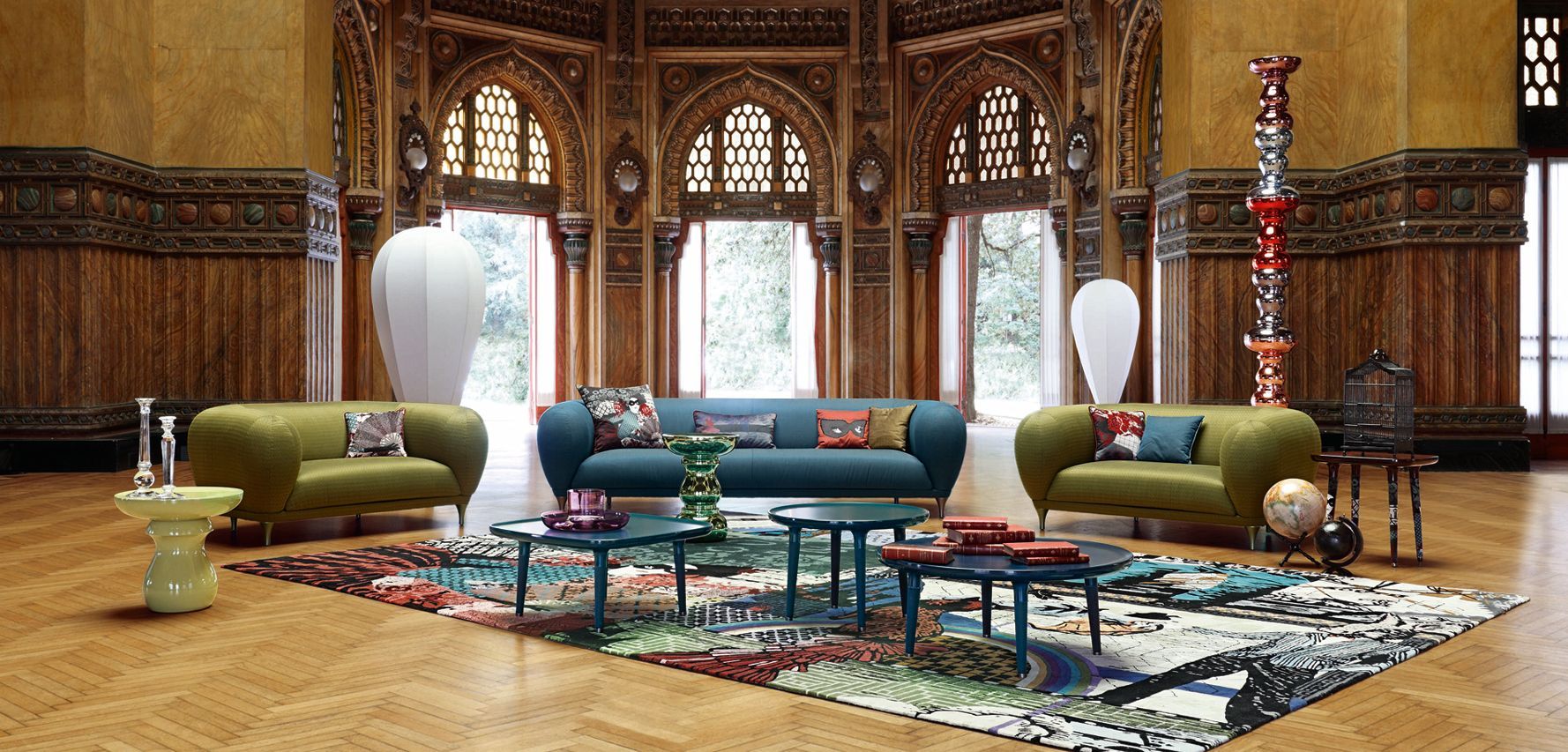 CHESS | Coffee table By Roche Bobois design Marcel Wanders