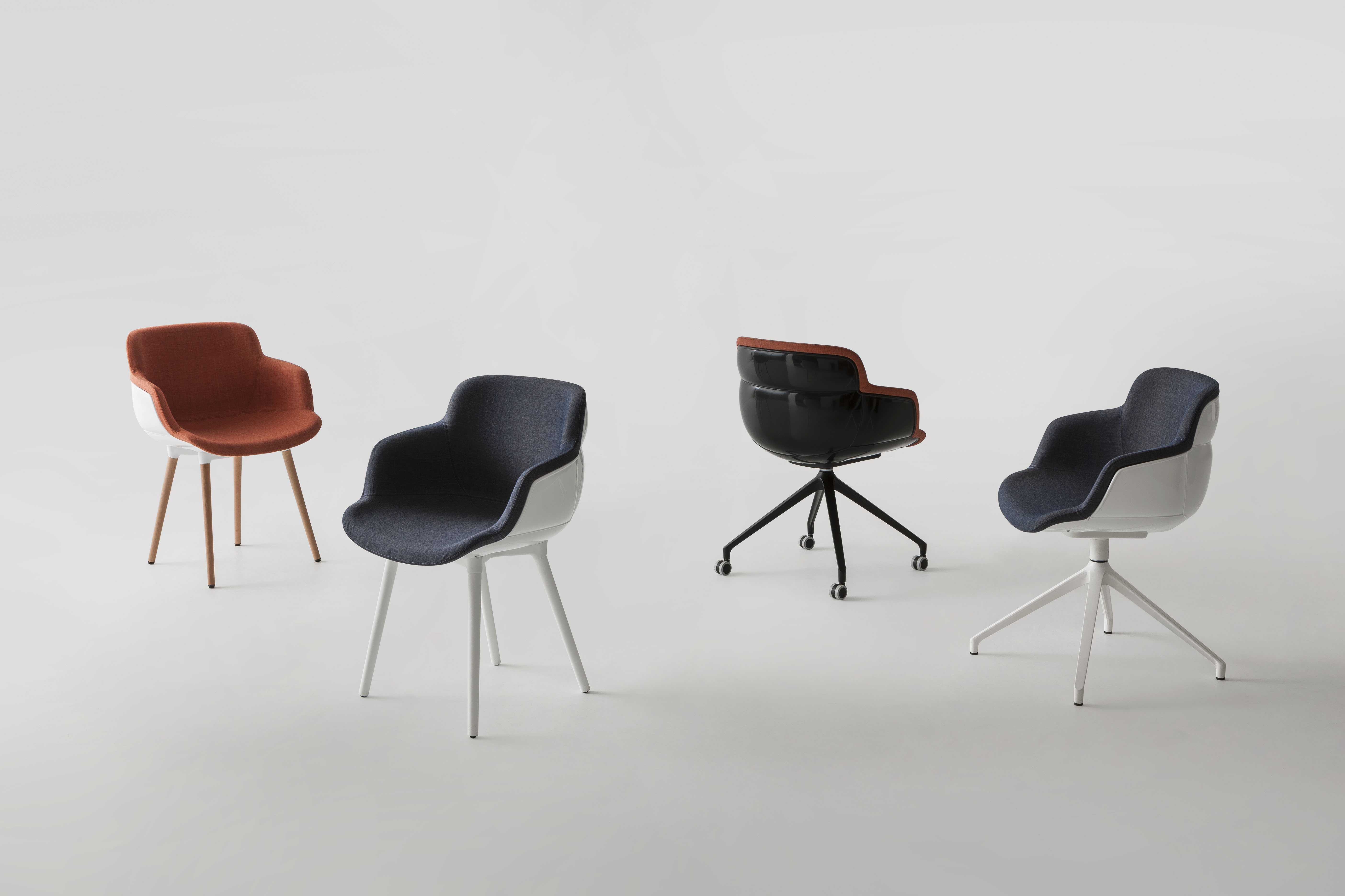 CHOPPY SLEEK U Chair By GABER | design Favaretto&Partners