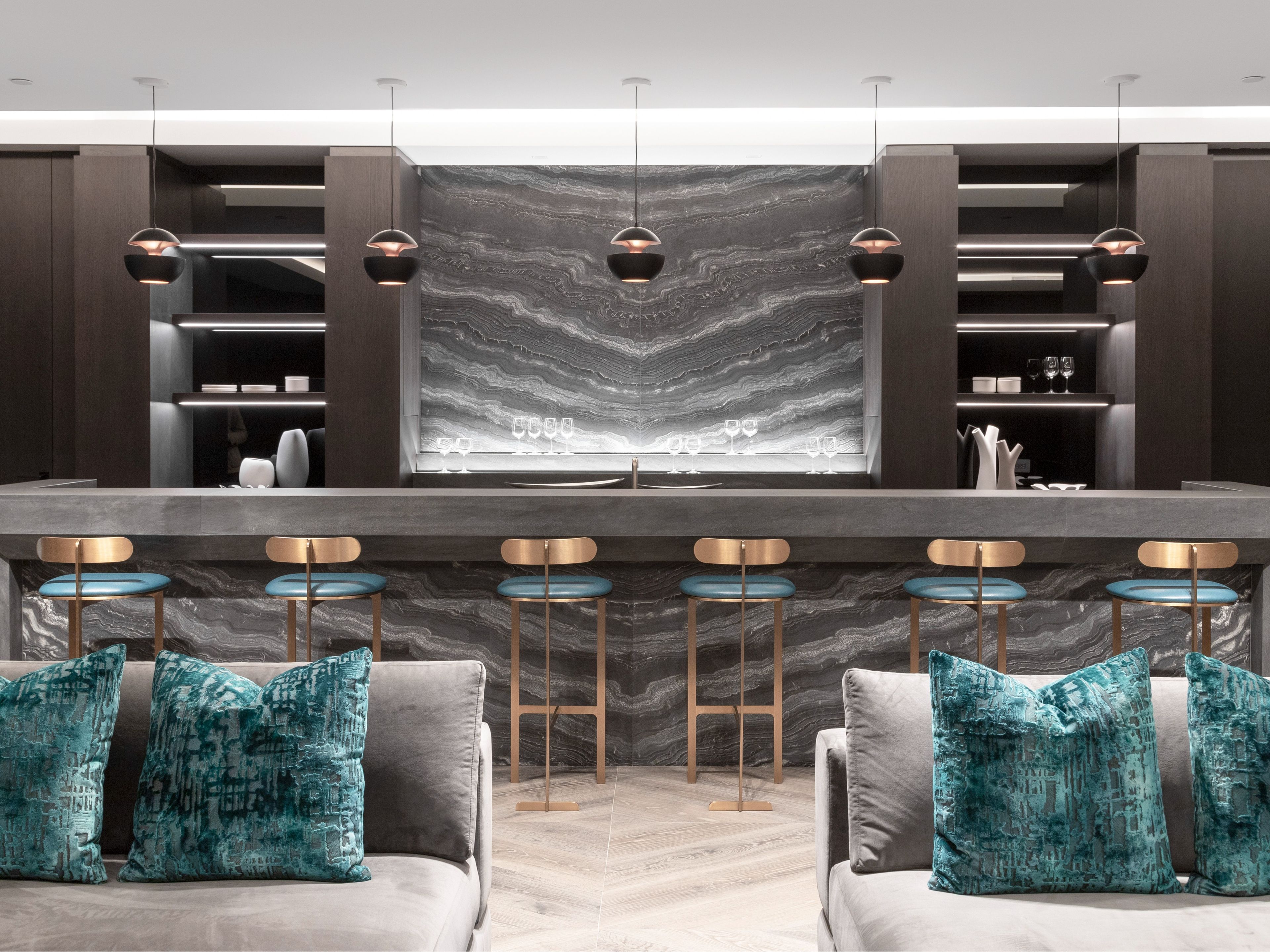 D90 | Marble bar counter Bar counter By TM Italia Cucine