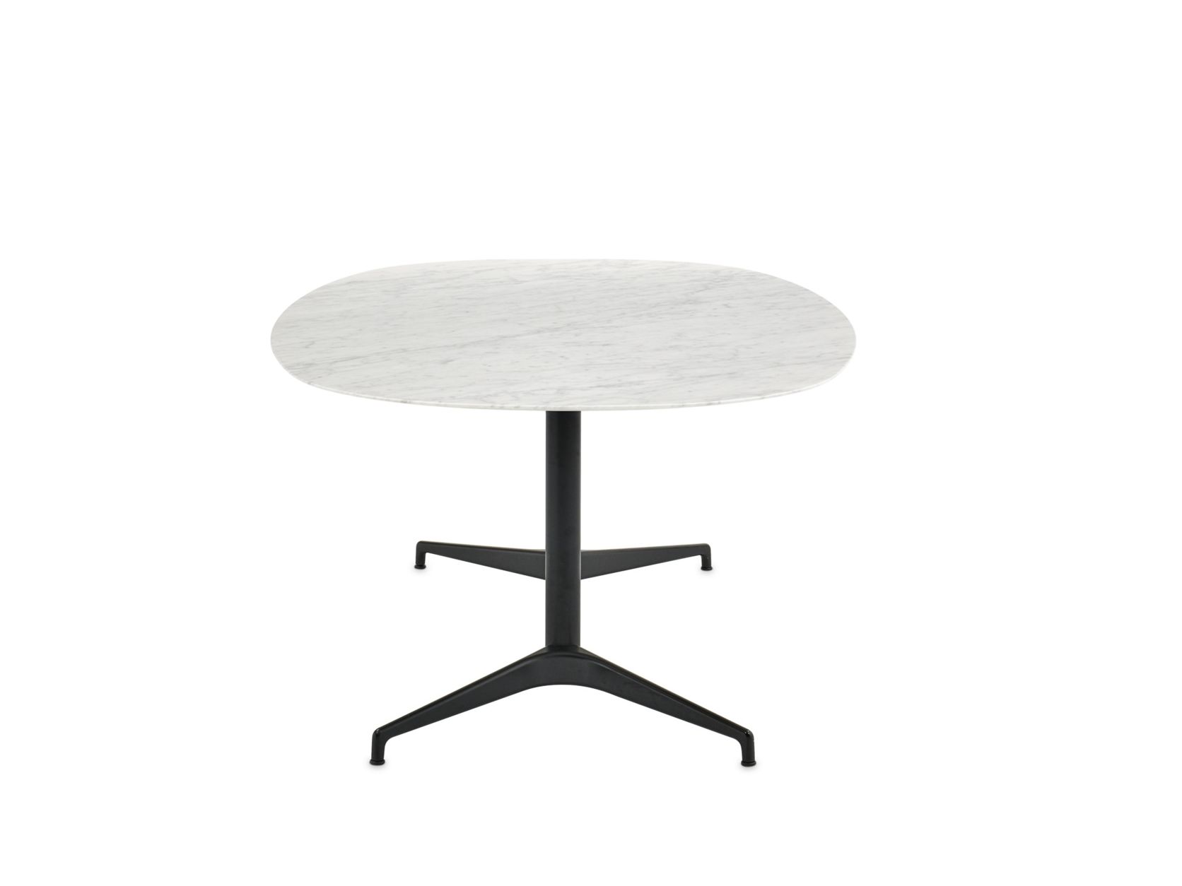 Oval marble meeting table with cable management CIVIC | Marble meeting ...