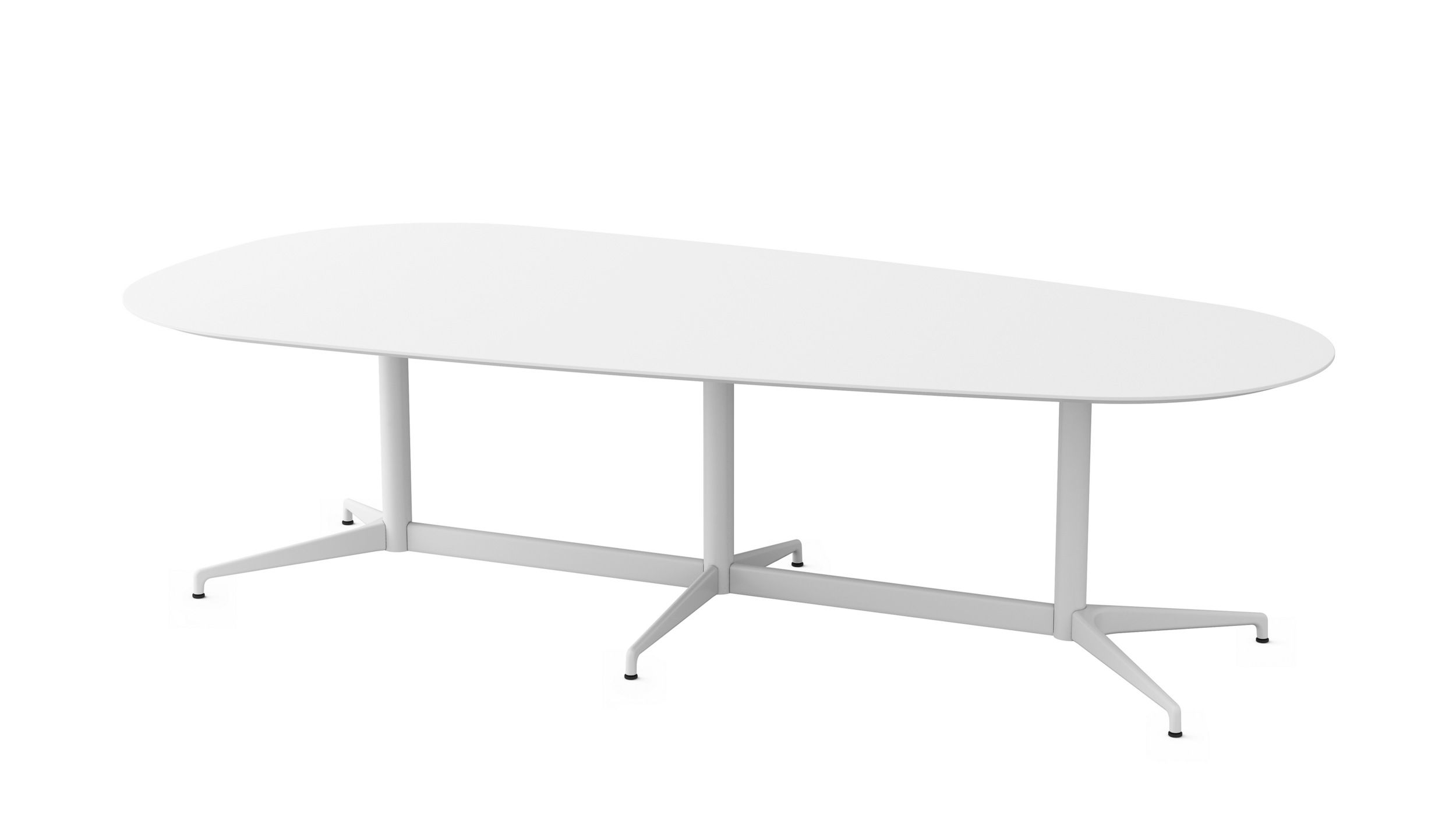 Oval meeting table with cable management CIVIC | Meeting table Civic ...