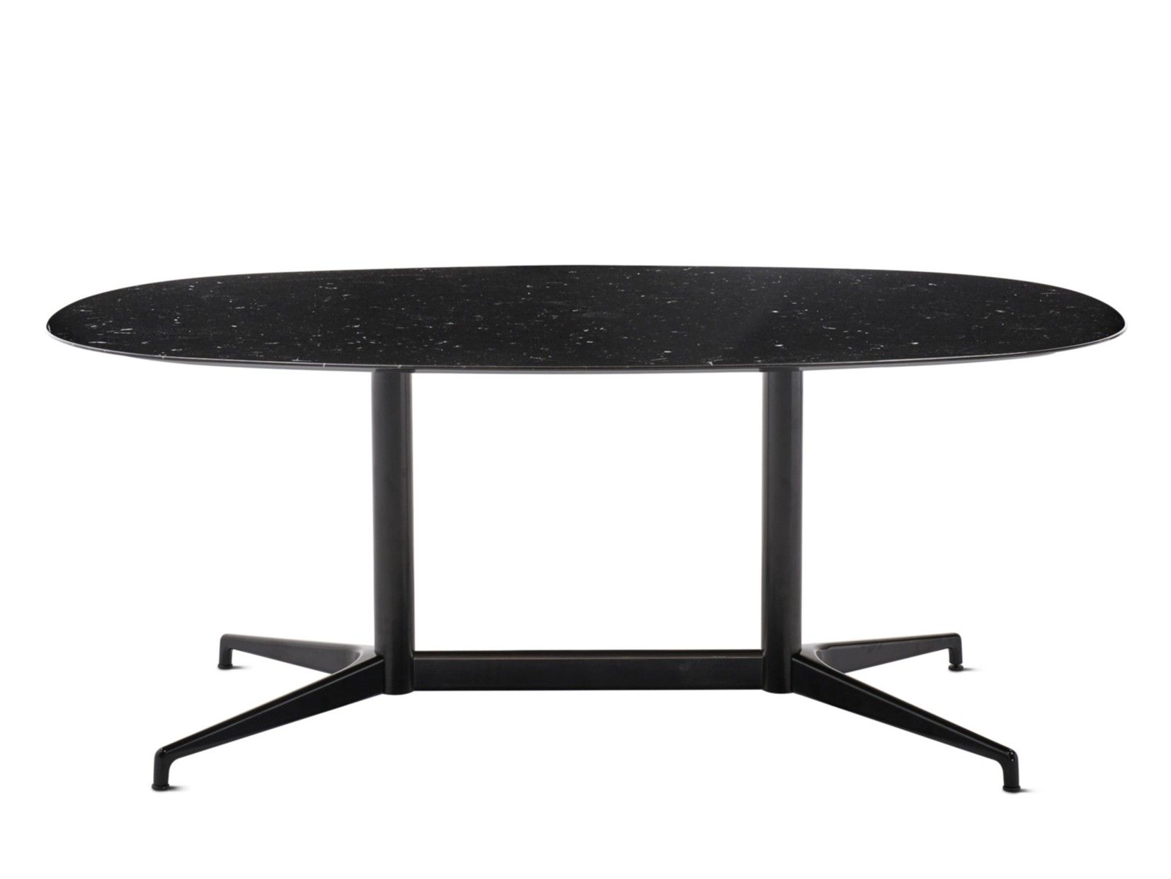 CIVIC Oval meeting table with cable management By Herman Miller ...