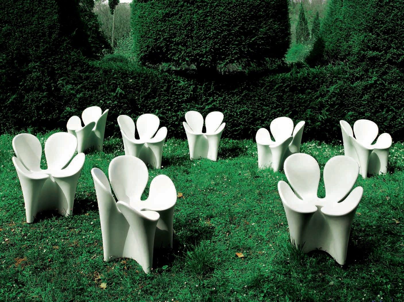 CLOVER Easy chair By Driade | design Ron Arad