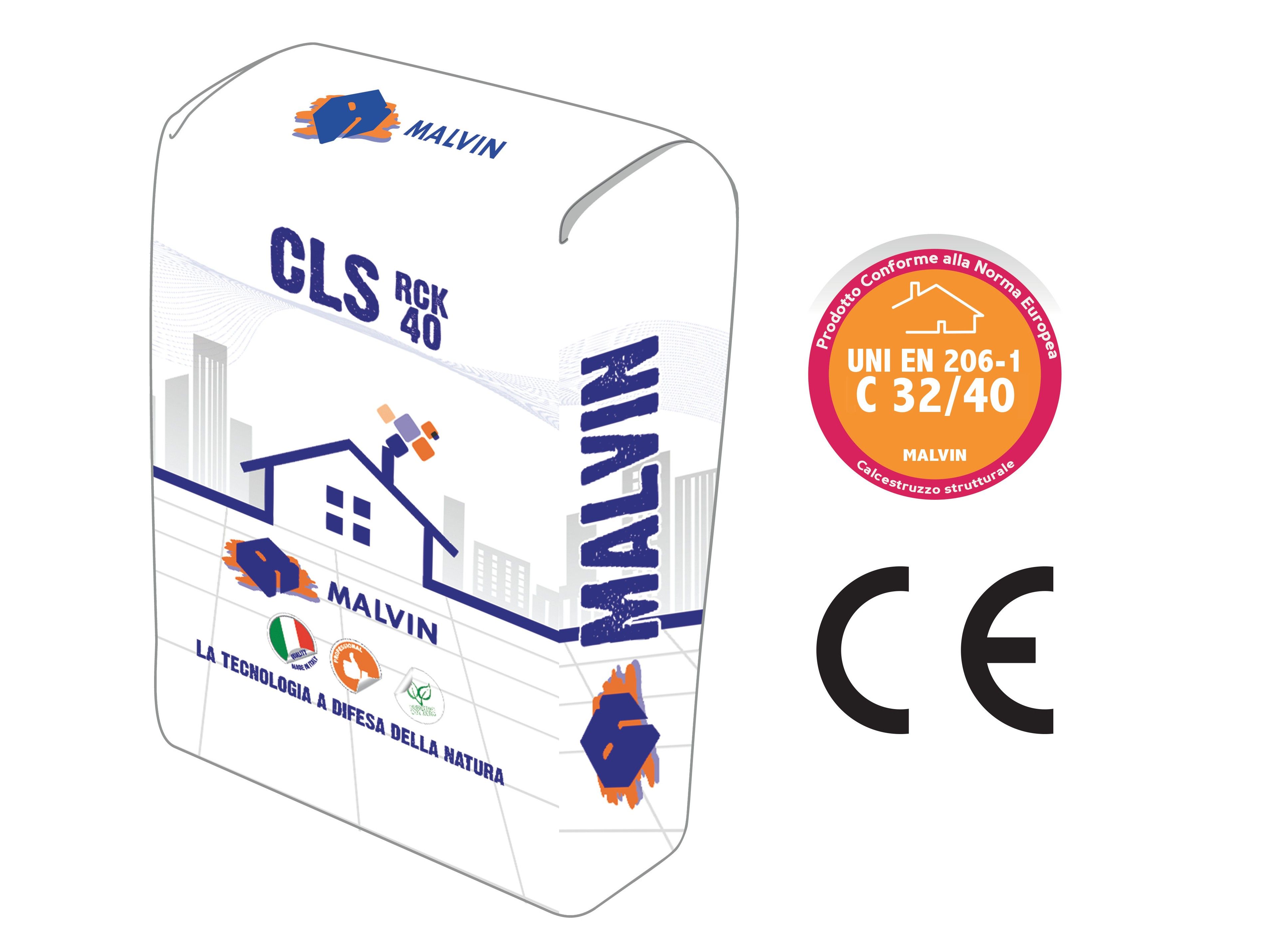 CLS RCK 40 Calcestruzzo strutturale premiscelato By Malvin